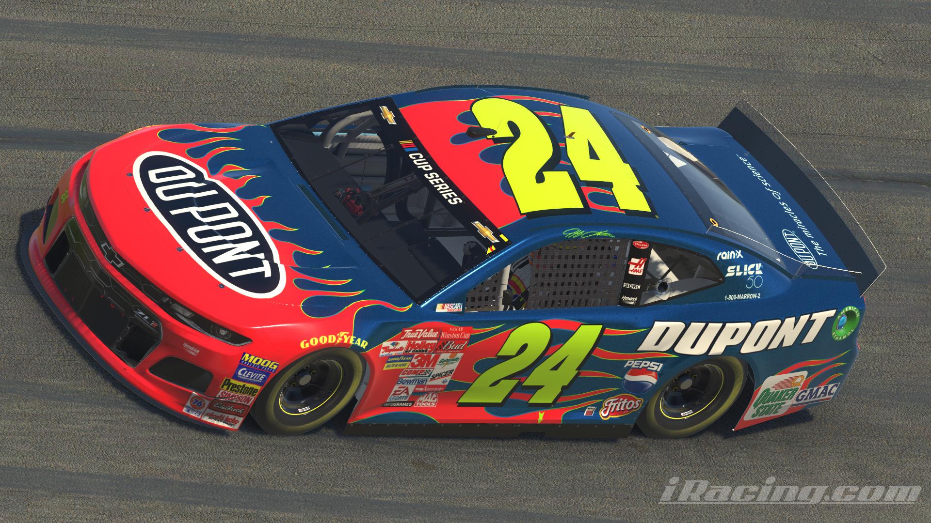 2001 Jeff Gordon #24 DuPont Chevrolet by Dustin Winegardner - Trading ...