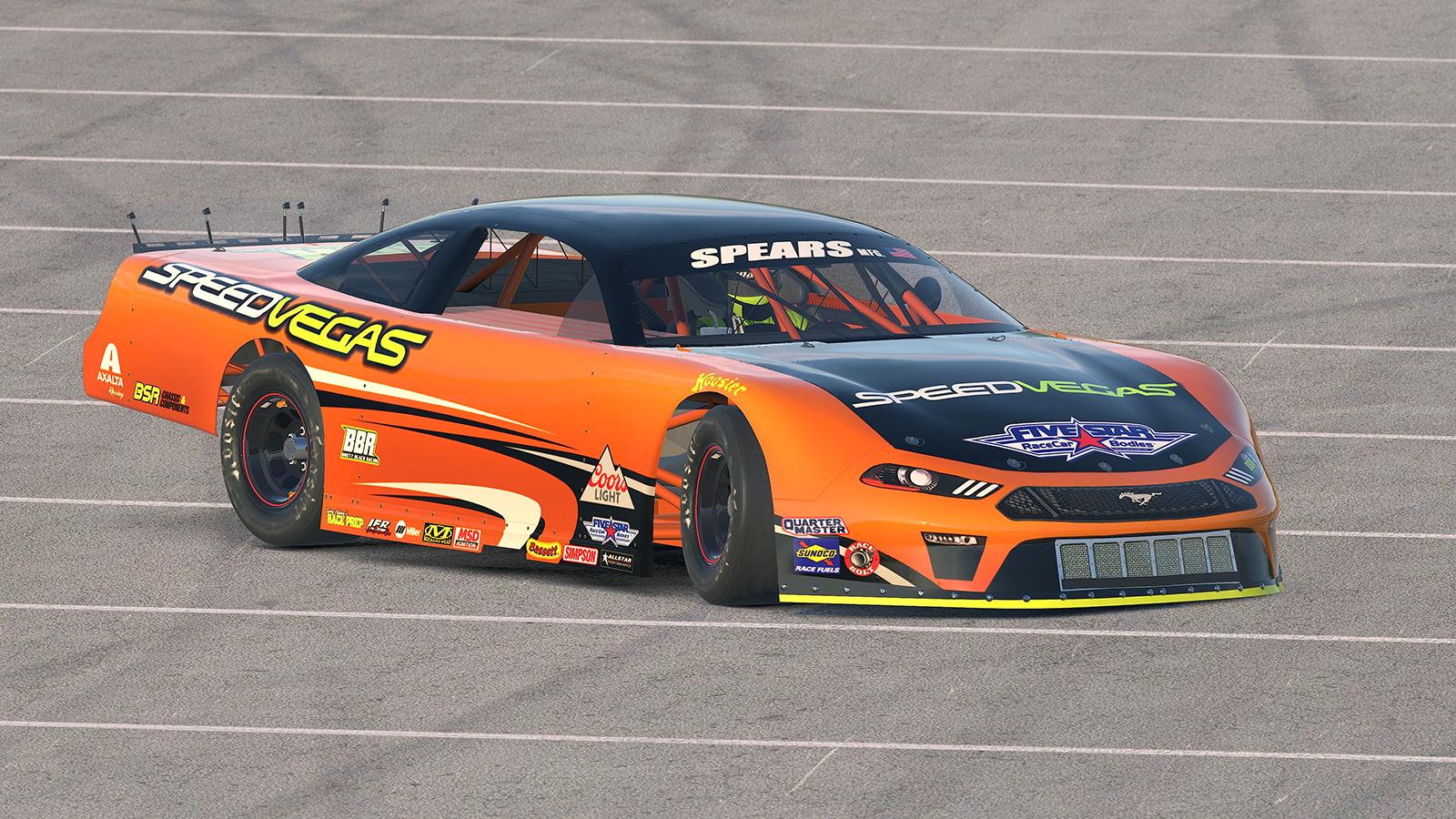 Speed Vegas Super Late Model by Brett B. - Trading Paints