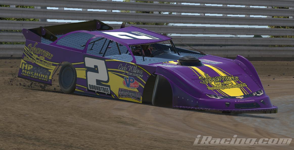 Bradley Roundtree late model by Cody G Williams - Trading Paints