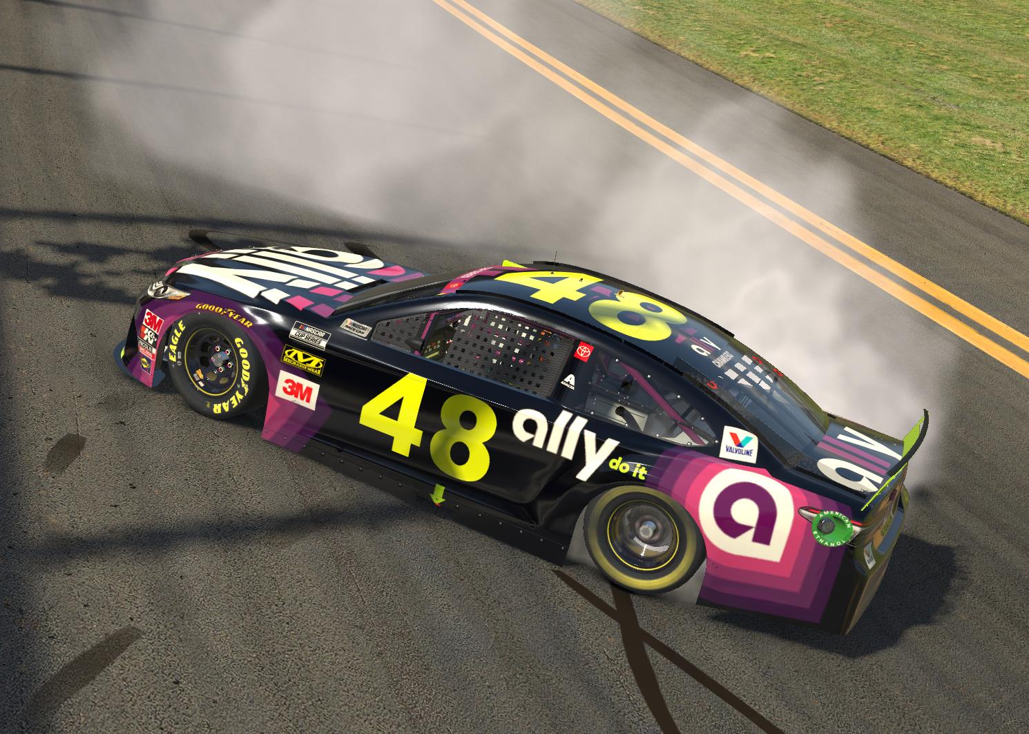 Jimmie Johnson- 2019 - Ally Financial by Jerrid C. - Trading Paints Jimmie Johnson- 2019 - Ally Financial by Jerrid C. - Trading Paints