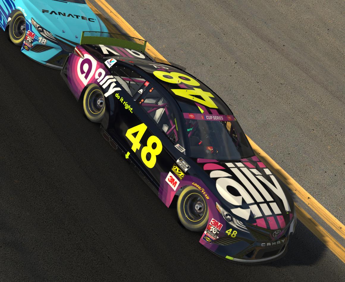 Jimmie Johnson- 2019 - Ally Financial by Jerrid C. - Trading Paints Jimmie Johnson- 2019 - Ally Financial by Jerrid C. - Trading Paints