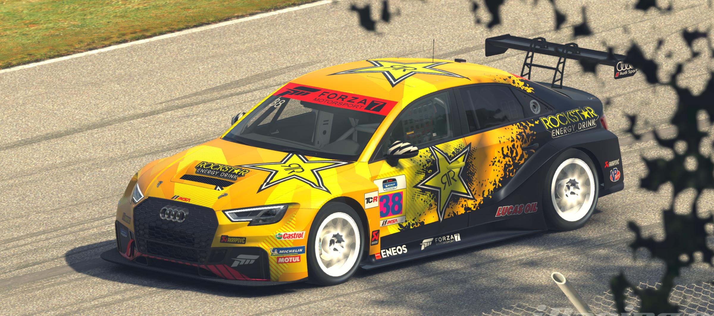 Rockstar Audi RS3 TCR by Stefan Gawlista - Trading Paints