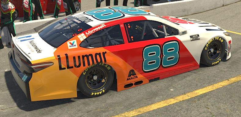 Alex Bowman- 2020 Llumar by Jerrid C. - Trading Paints