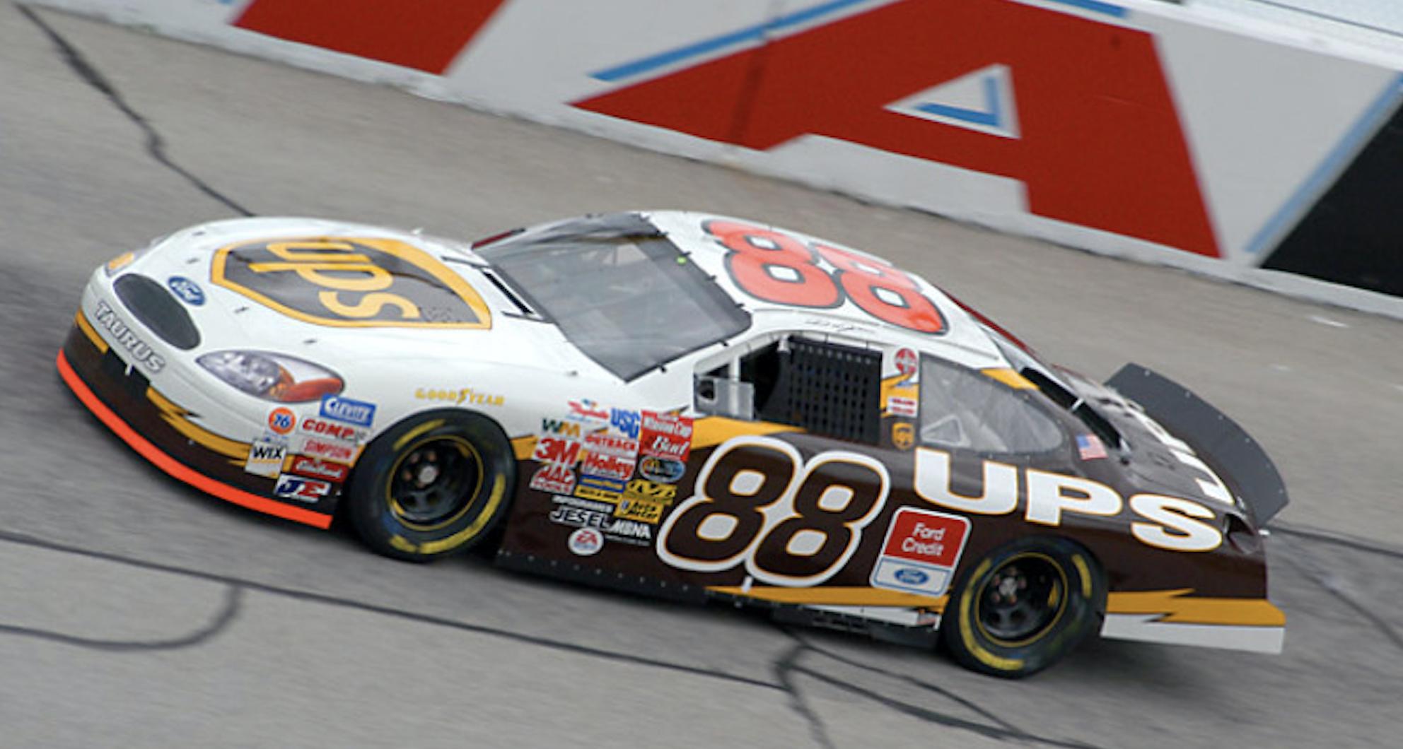 2003 Robert Yates Racing #88 UPS NASCAR Dale Jarrett throwback livery ...