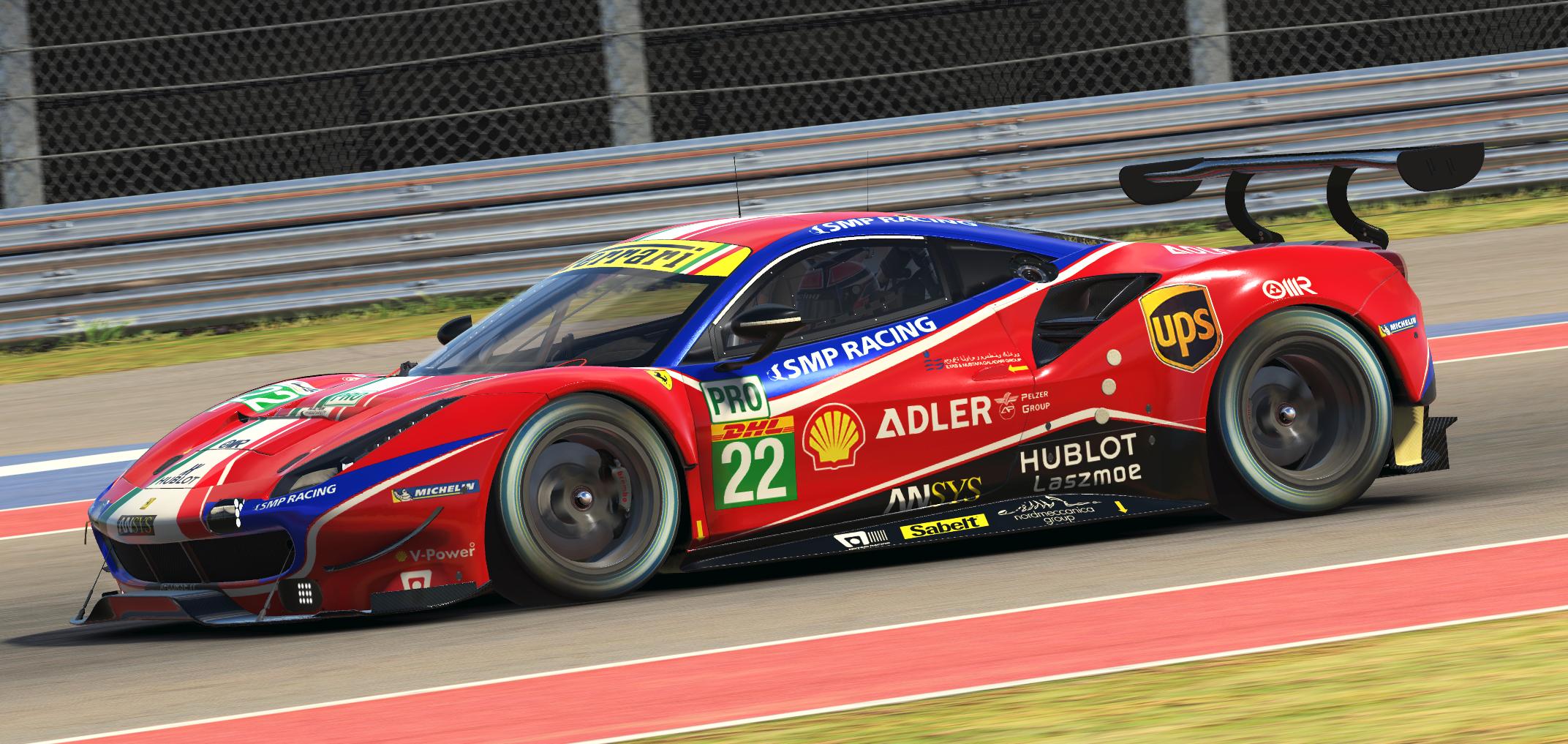 AF Corse #51 2020 WEC Ferrari 488 GTE by Emil Kofod - Trading Paints