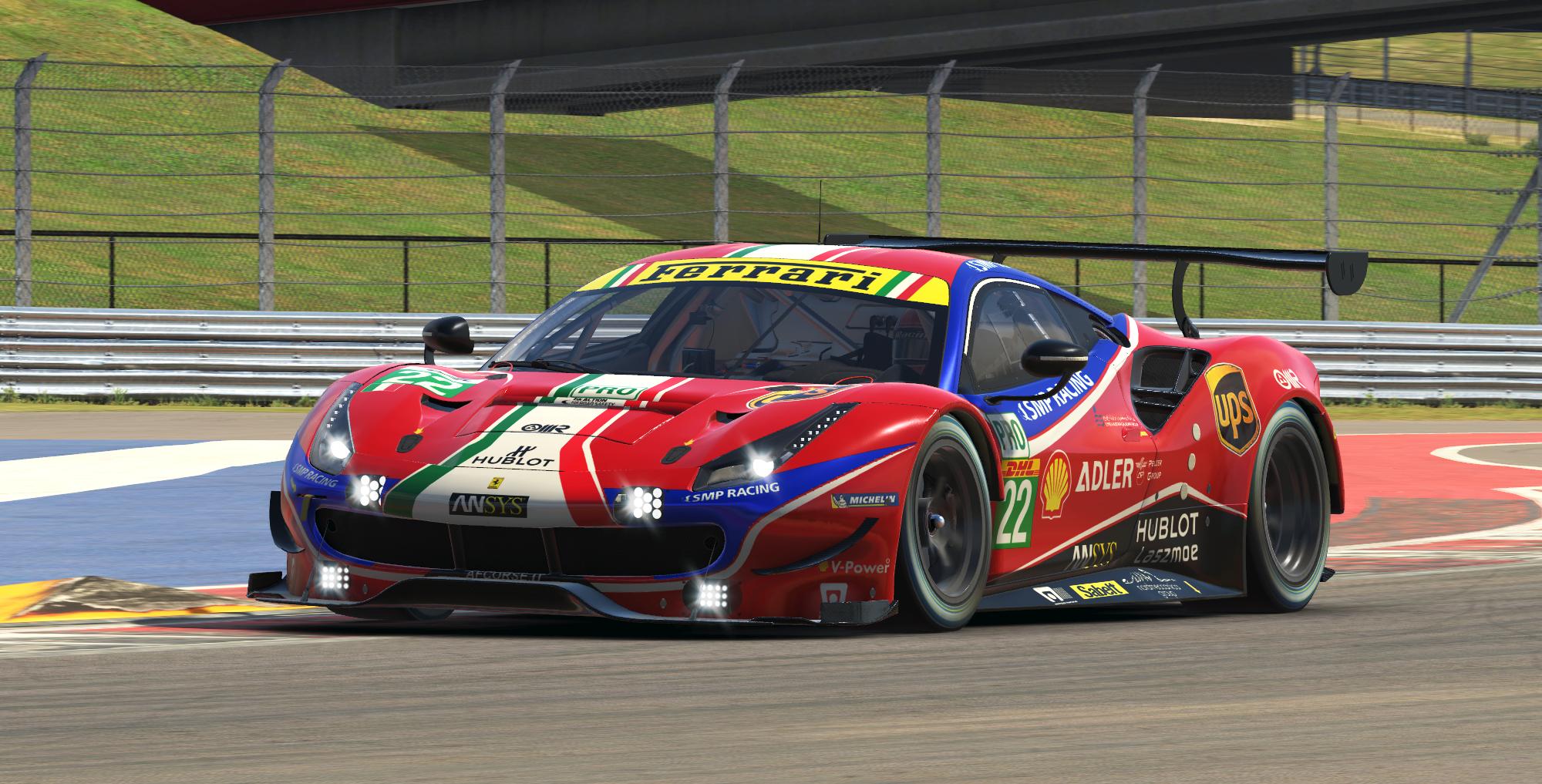 AF Corse #51 2020 WEC Ferrari 488 GTE by Emil Kofod - Trading Paints