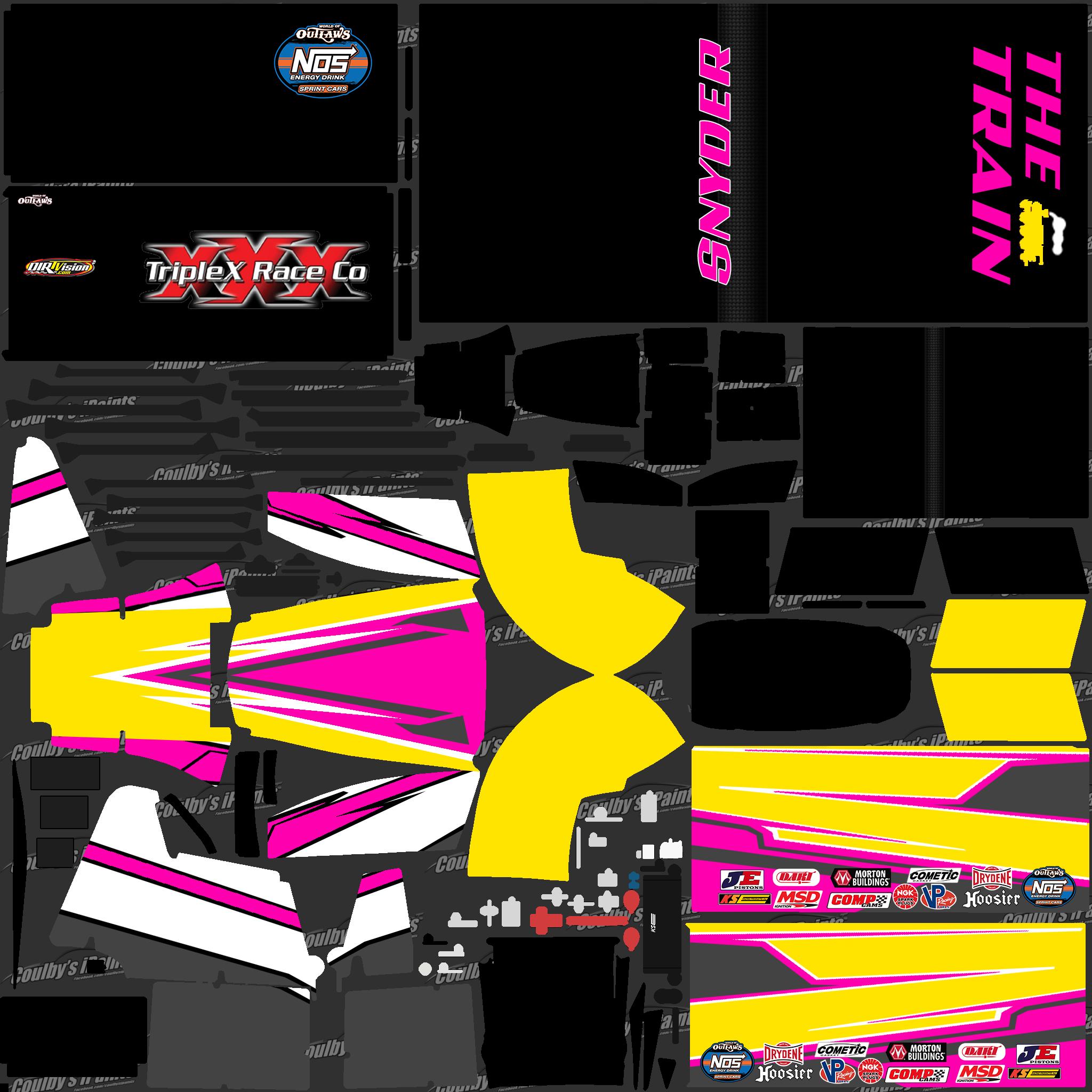 Steven Snyder Sprint Car by Riley Emig - Trading Paints