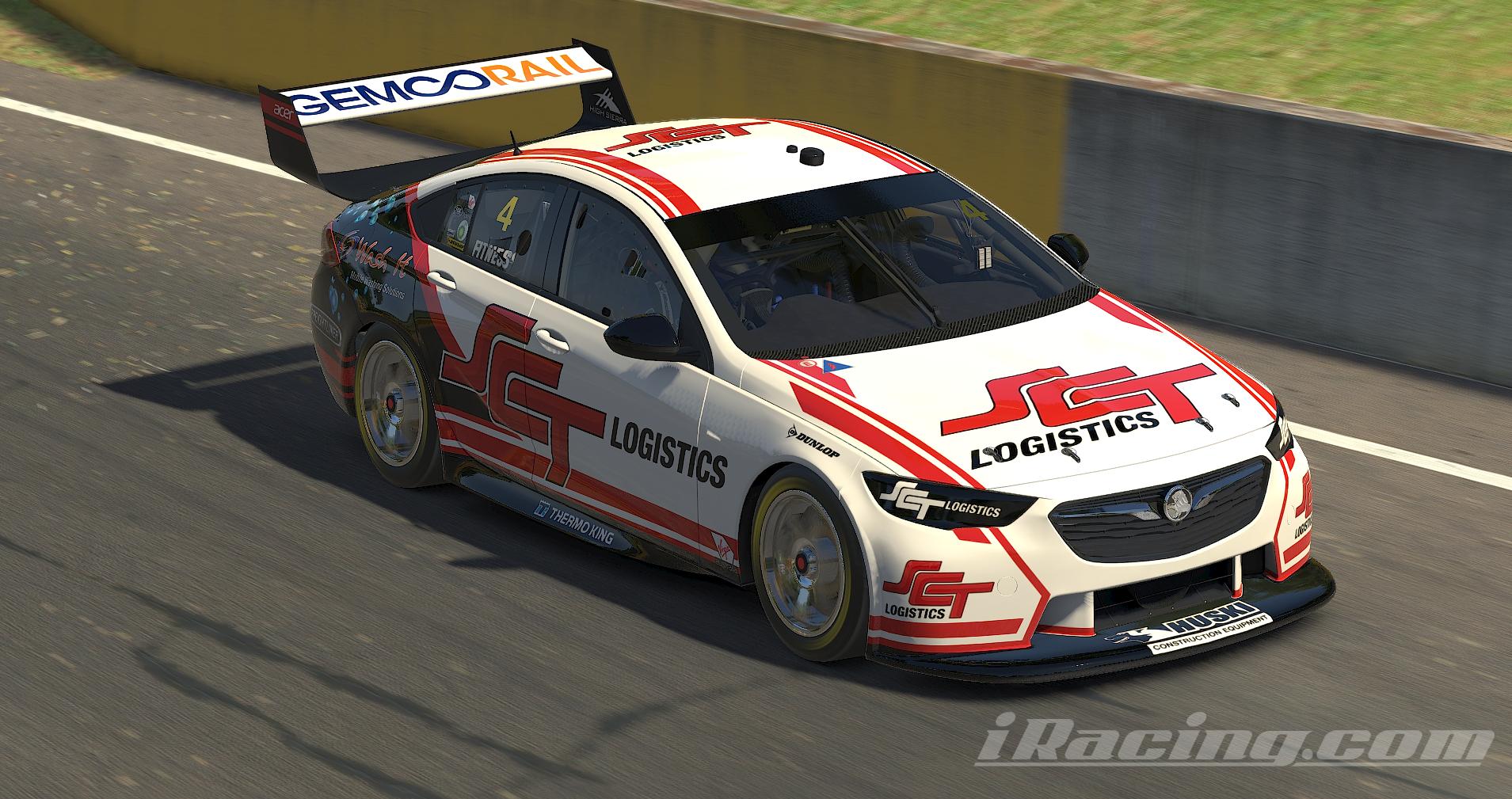 SCT Logistics Racing 2020 - Jack Smith by Rob Fitness - Trading Paints