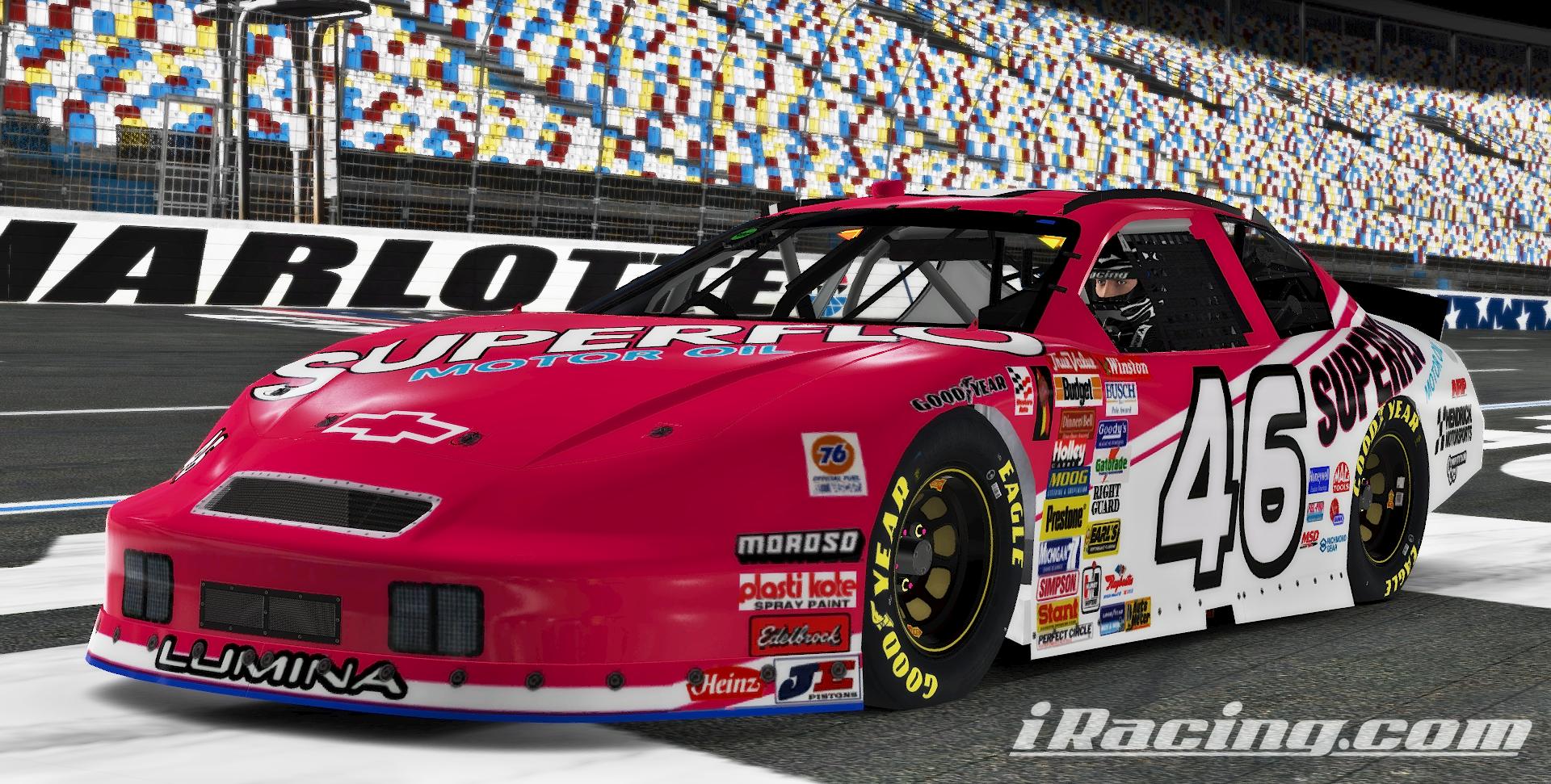 Days of Thunder Superflo - No Number by Trent Williams - Trading Paints