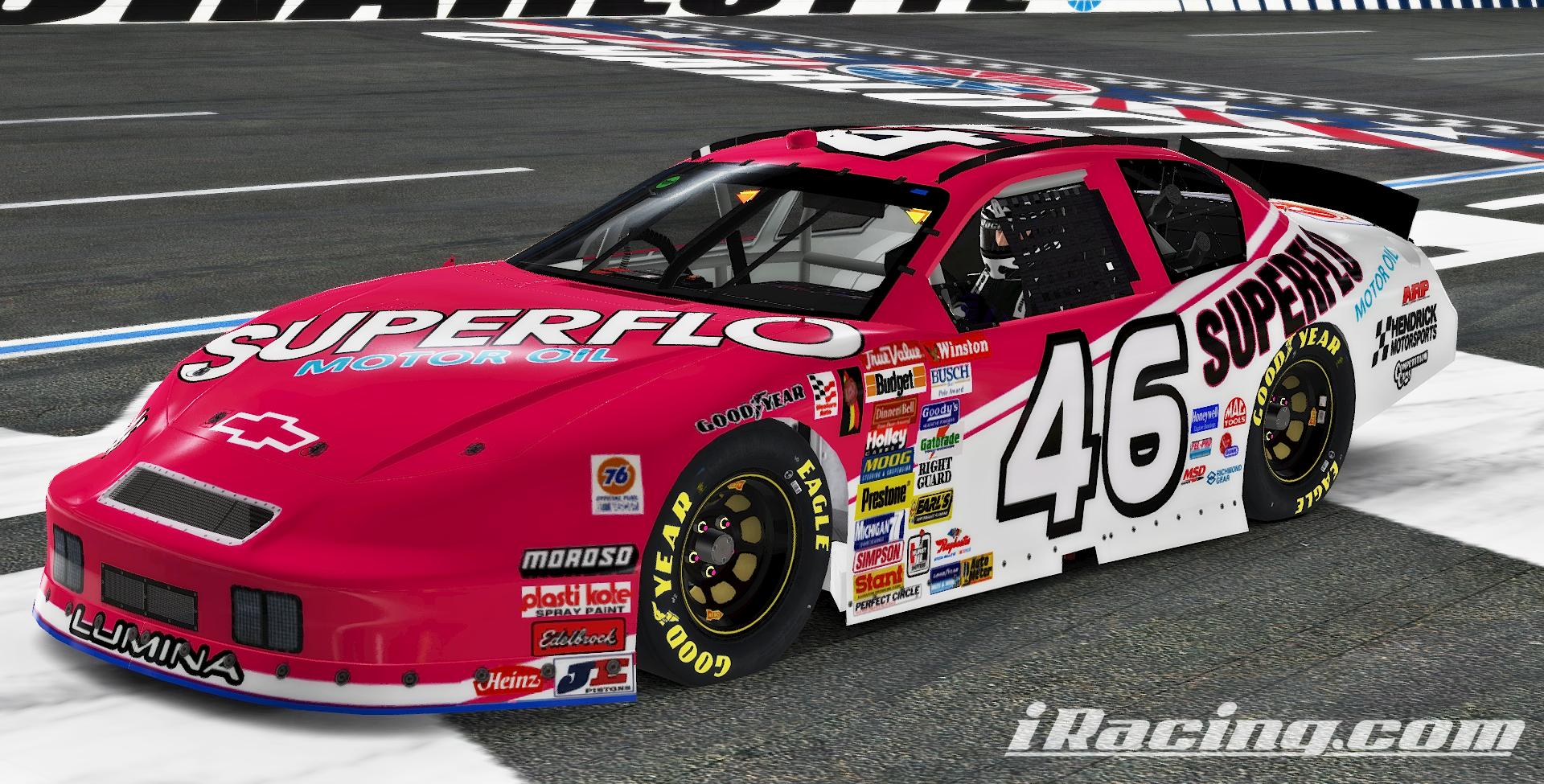 Days of Thunder Superflo - No Number by Trent Williams - Trading Paints