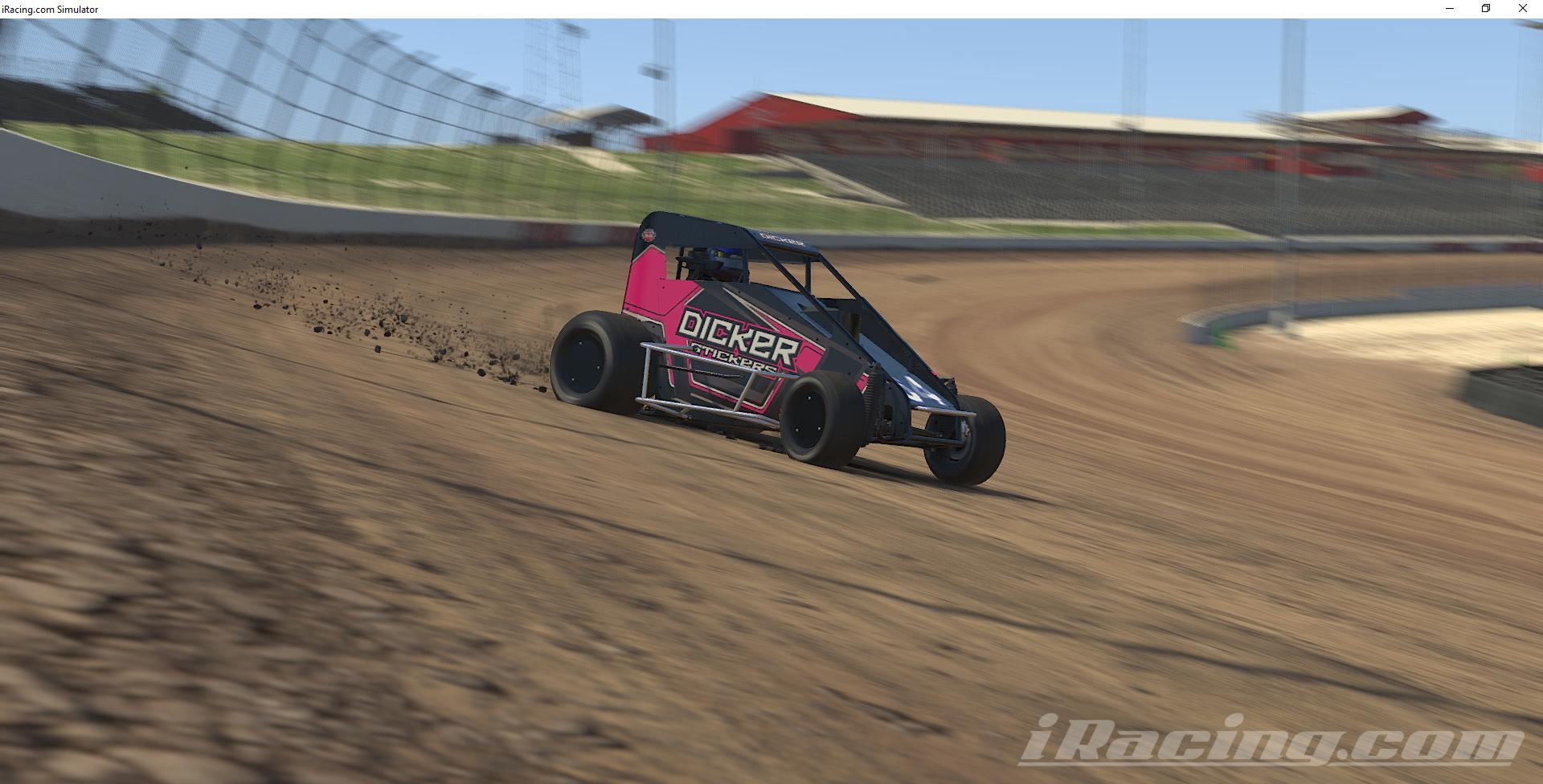 Nathan Dicker Midget - Pink/Black/Grey by Kinser Claridge - Trading Paints