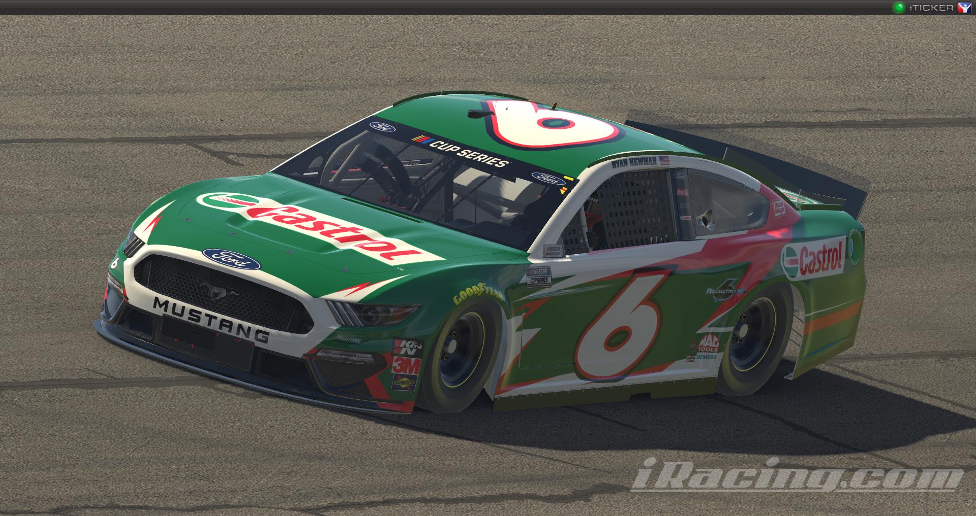Ryan Newman #6 Castrol 2020 NASCAR Cup Series by Ryan Broderick ...