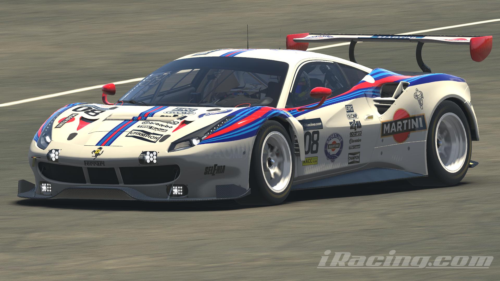 Ferrari Martini 488 GT3 by Albert J. - Trading Paints