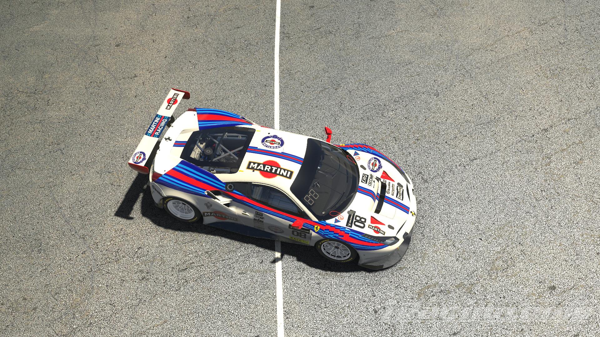 Ferrari Martini 488 GT3 by Albert J. - Trading Paints