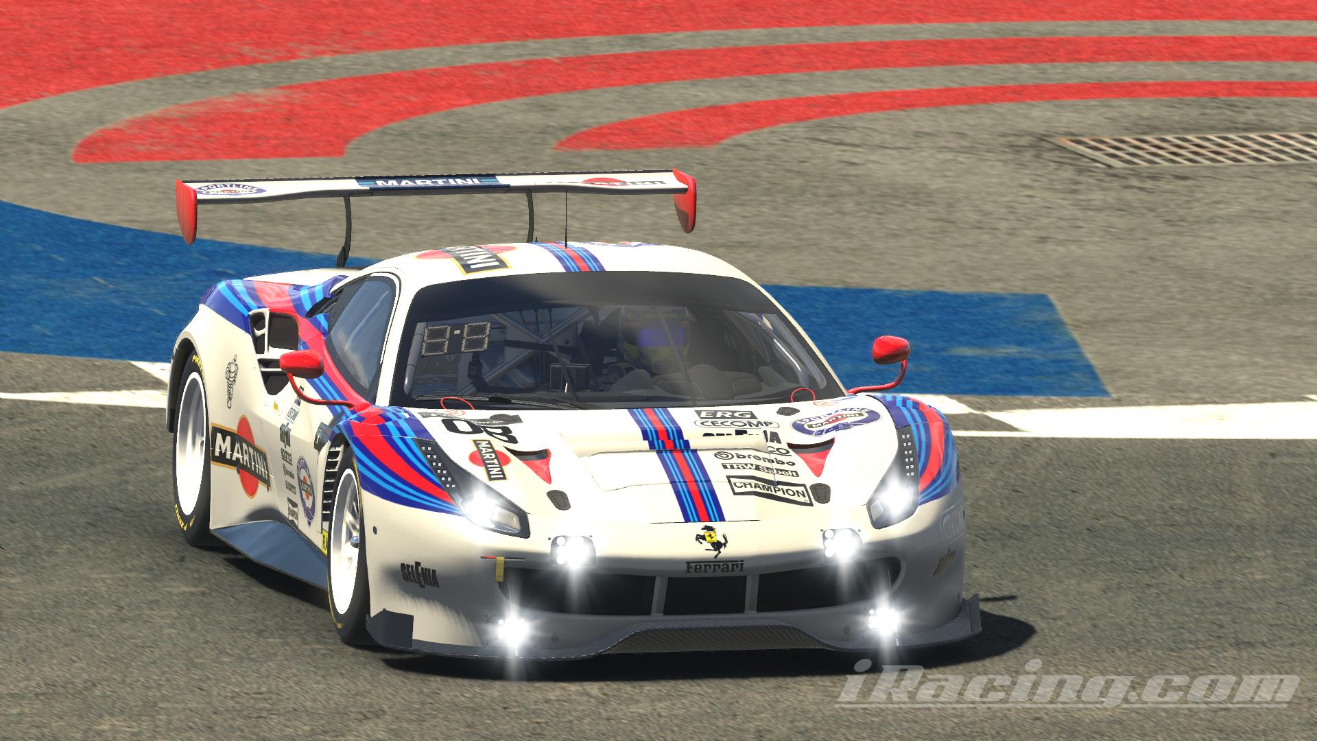 Ferrari Martini 488 GT3 by Albert J. - Trading Paints