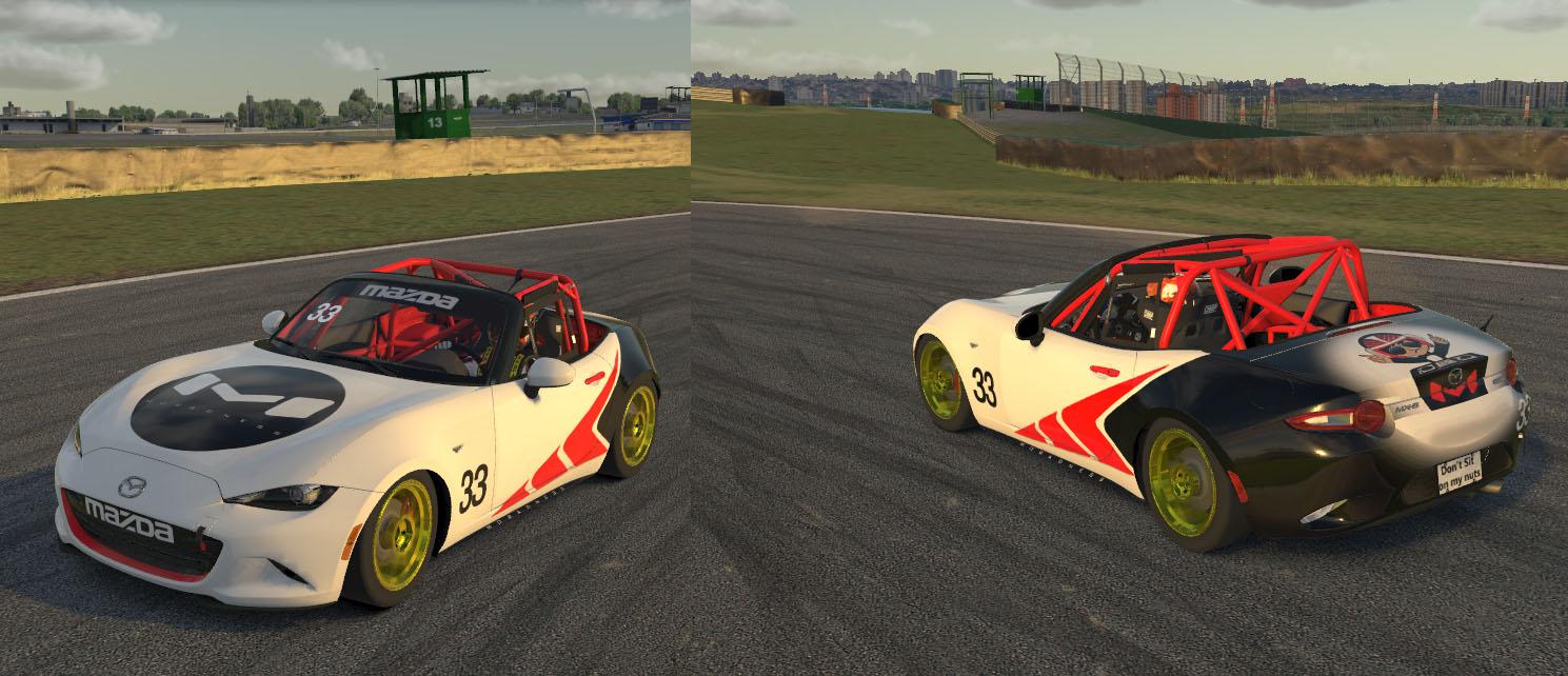 Racing Edge Moradness on a Mazda MX5 by Pim Luth - Trading Paints