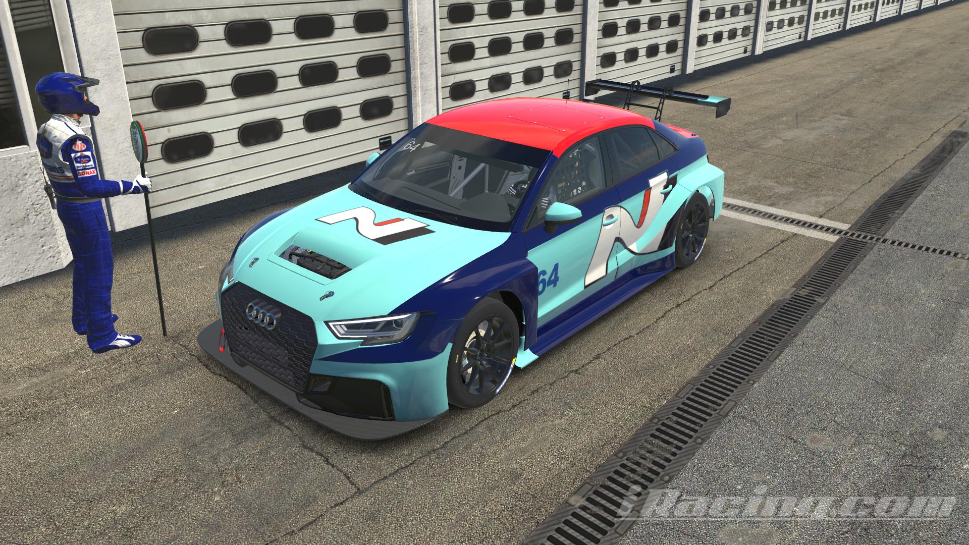 Audi RS3 LMS Hyundai TCR2019 Paint by Ricardo Esponella M. - Trading Paints