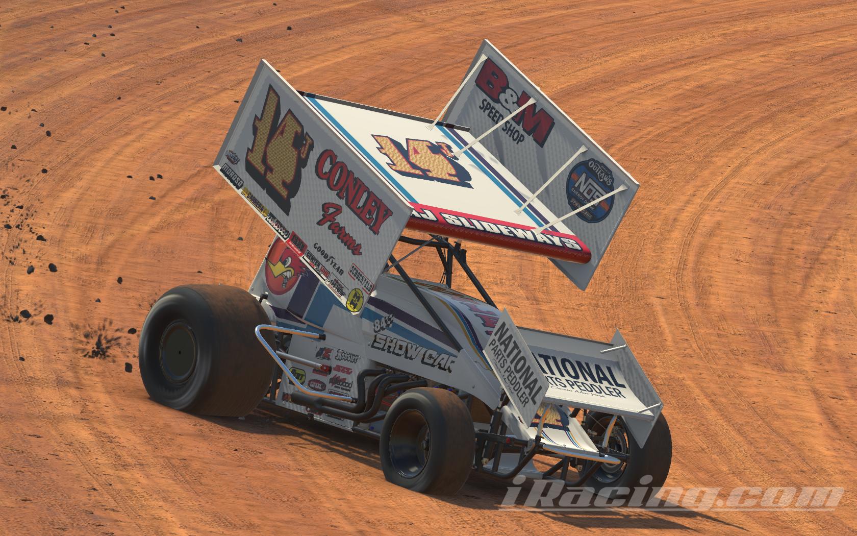 #14J Alan Johnson 1983 Syracuse winner by Robert Mortier - Trading Paints