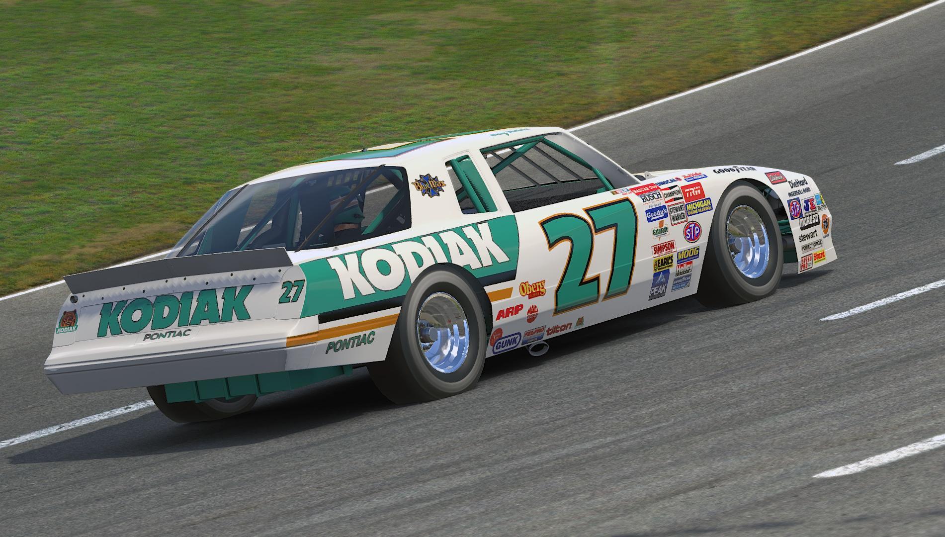 1987 Rusty Wallace - Kodiak Pontiac by Justin Parcher - Trading Paints