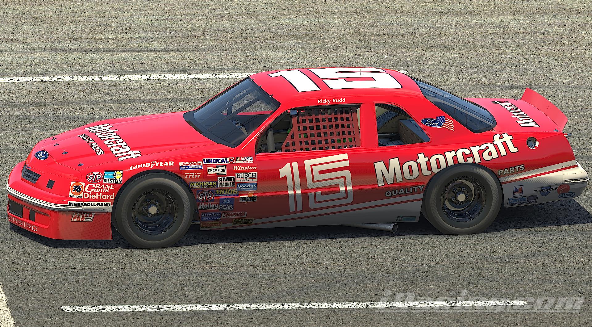 Ricky Rudd Motorcraft (no #) 1987 Ford Thunderbird by Nicholas Doucette ...