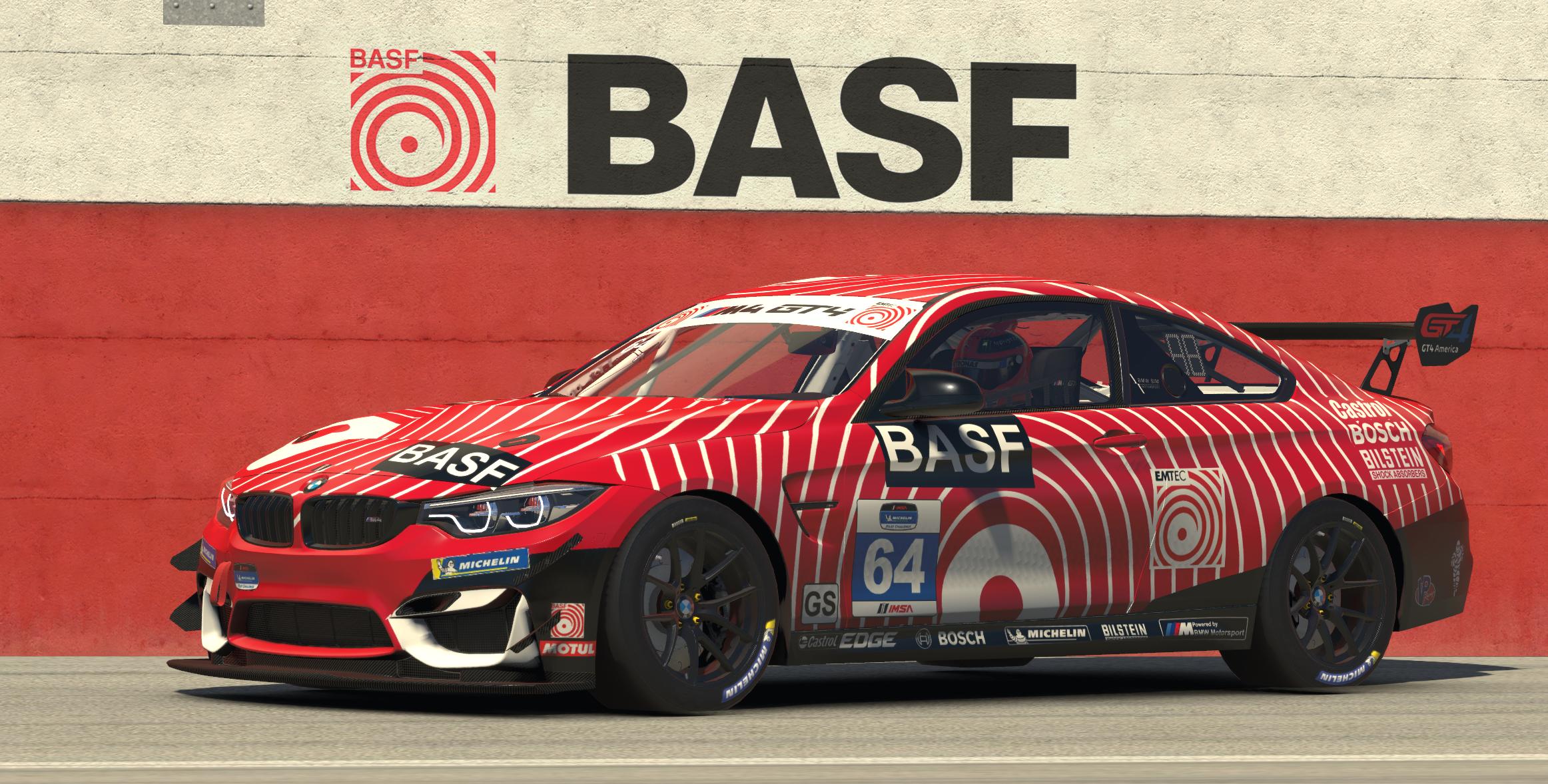 Retro BASF BMW M4 by Stefan Gawlista - Trading Paints