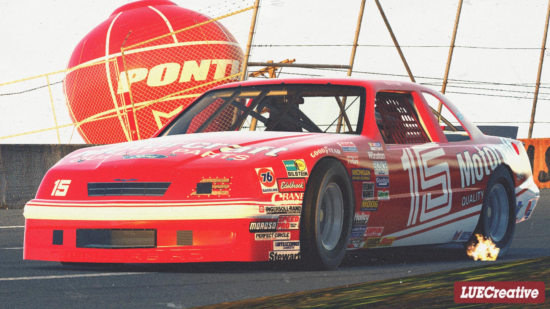 #15 Ricky Rudd/Bud Moore Motorcraft 1987 Thunderbird by Harris Lue ...