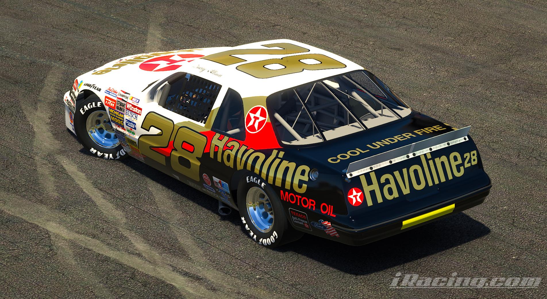 1987 Davey Allison Texaco Havoline Thunderbird by Ryan A Williams ...