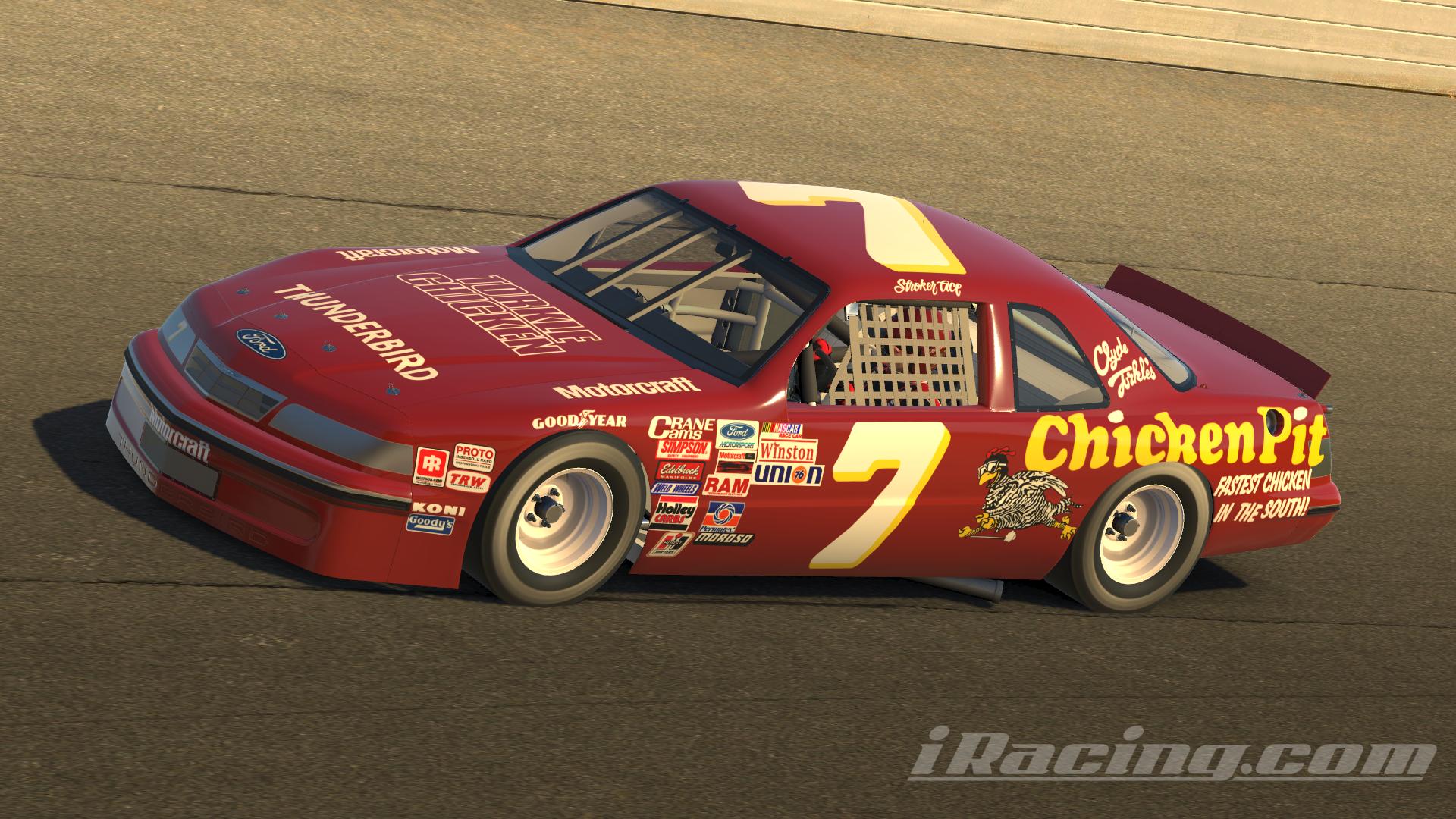 1983 Clyde Torkle Chicken Pit Special Thunderbird #7 by Ken Huff ...