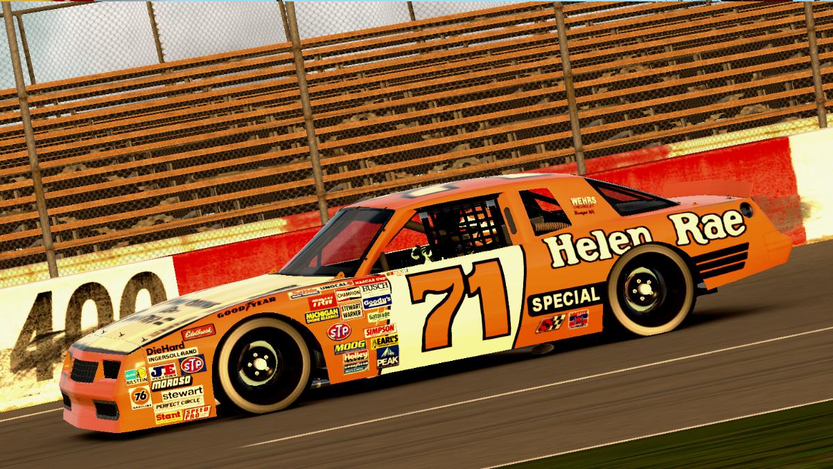 1986 Dave Marcis Helen Rae Special Monte Carlo by Alex Wheeler ...