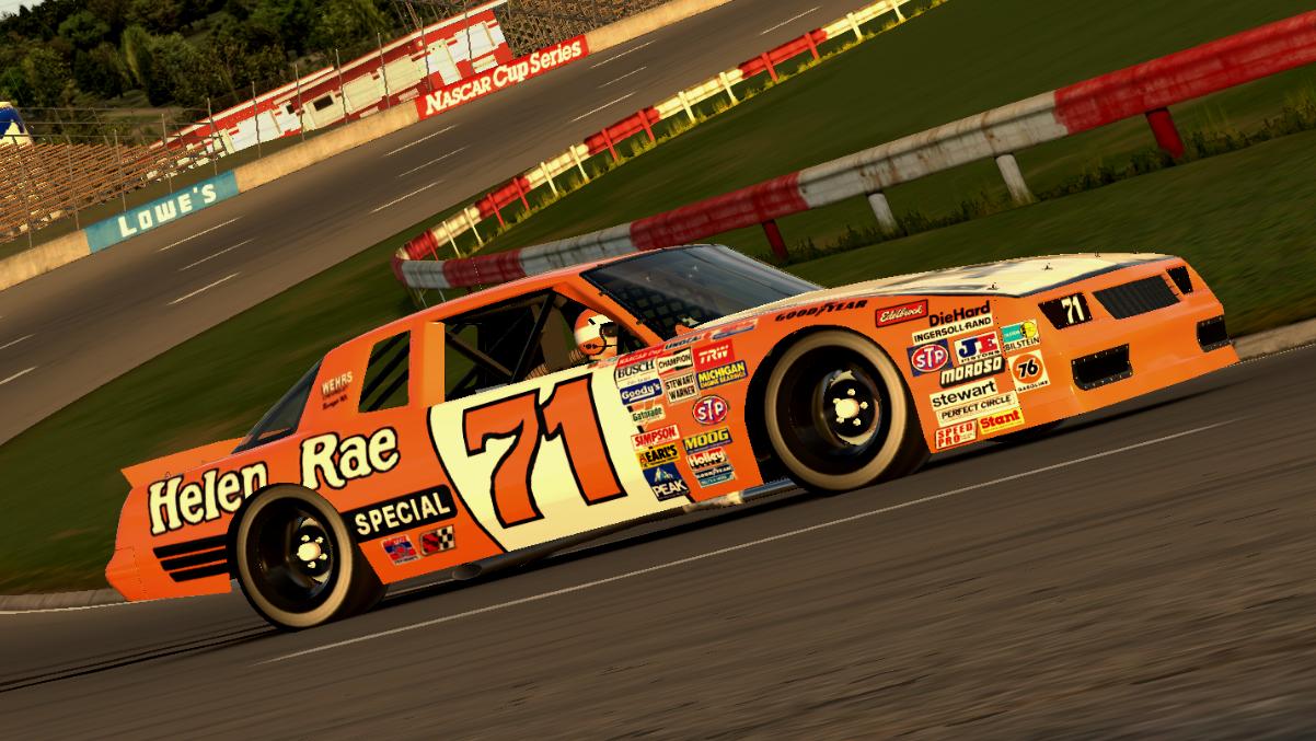 1986 Dave Marcis Helen Rae Special Monte Carlo by Alex Wheeler ...