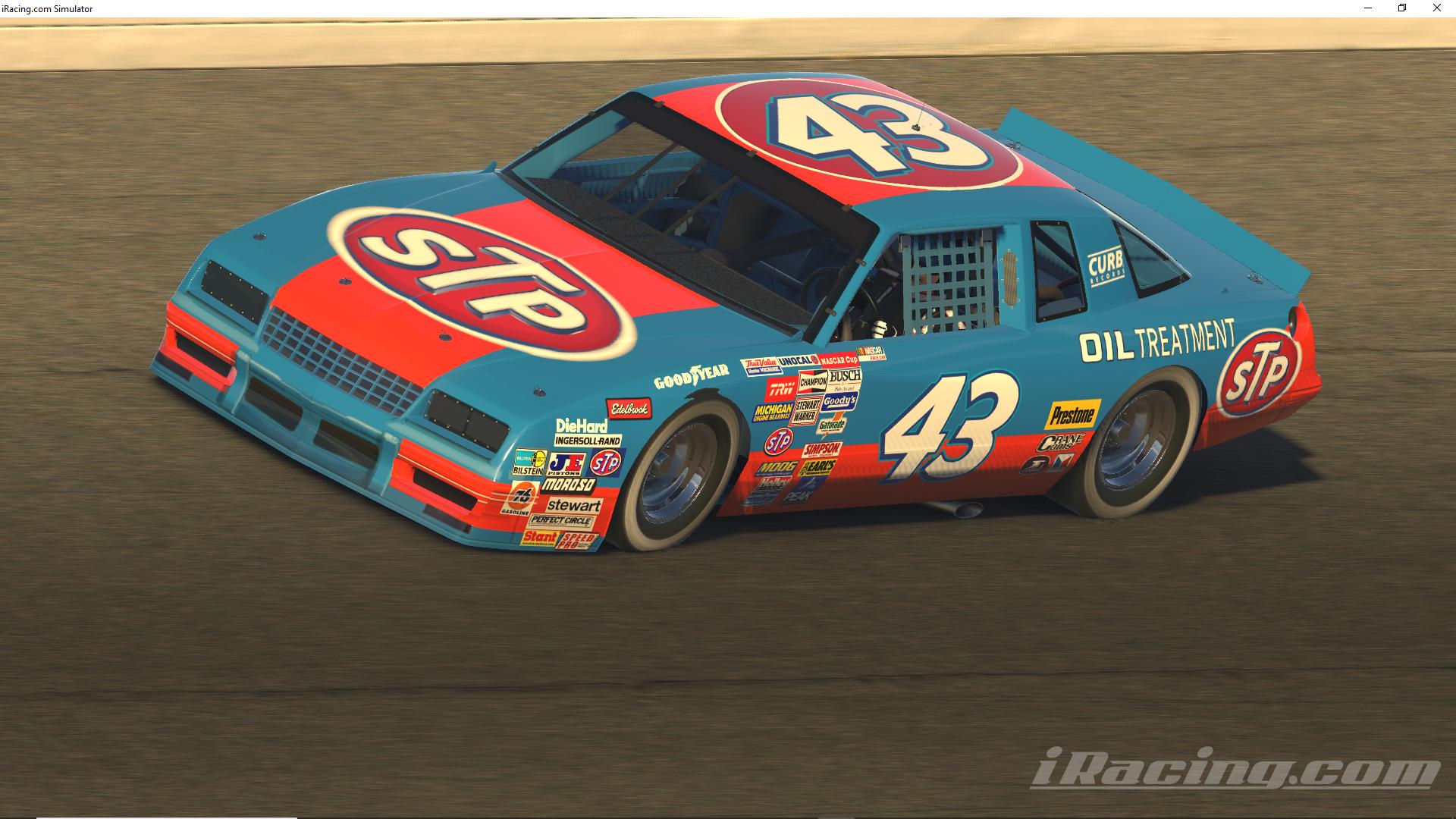 Richard Petty STP Car by Mike W. - Trading Paints