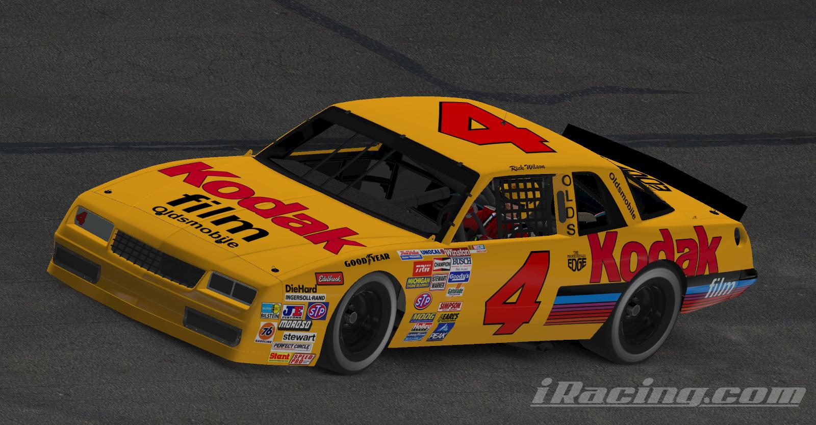 1987 Rick Wilson Kodak Oldsmobile by Aly Osman - Trading Paints