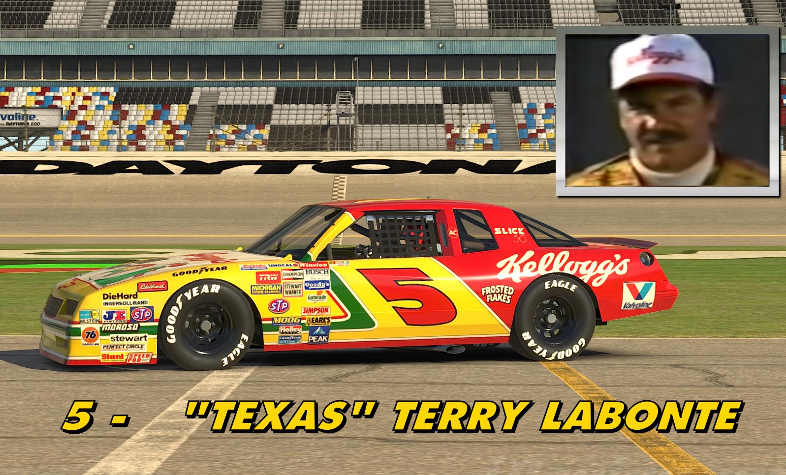 Terry Labonte Kelloggs 1987 by Jordan Werth - Trading Paints