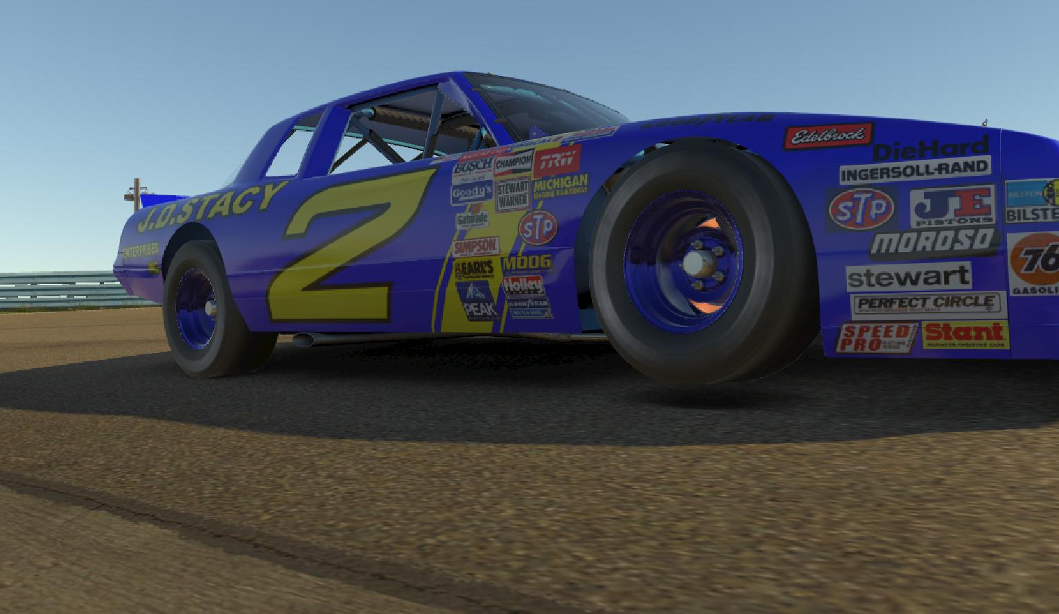 Tim Richmond STACY-PAK Vitamins JD STACY by Jeff Nevins - Trading Paints