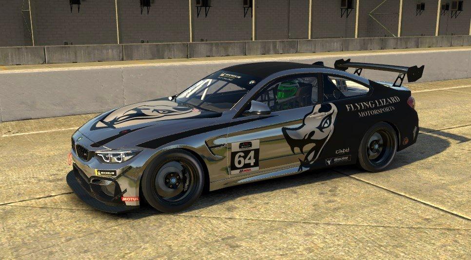 flying lizard chrome BMW M4 GT4 by Mark B. - Trading Paints