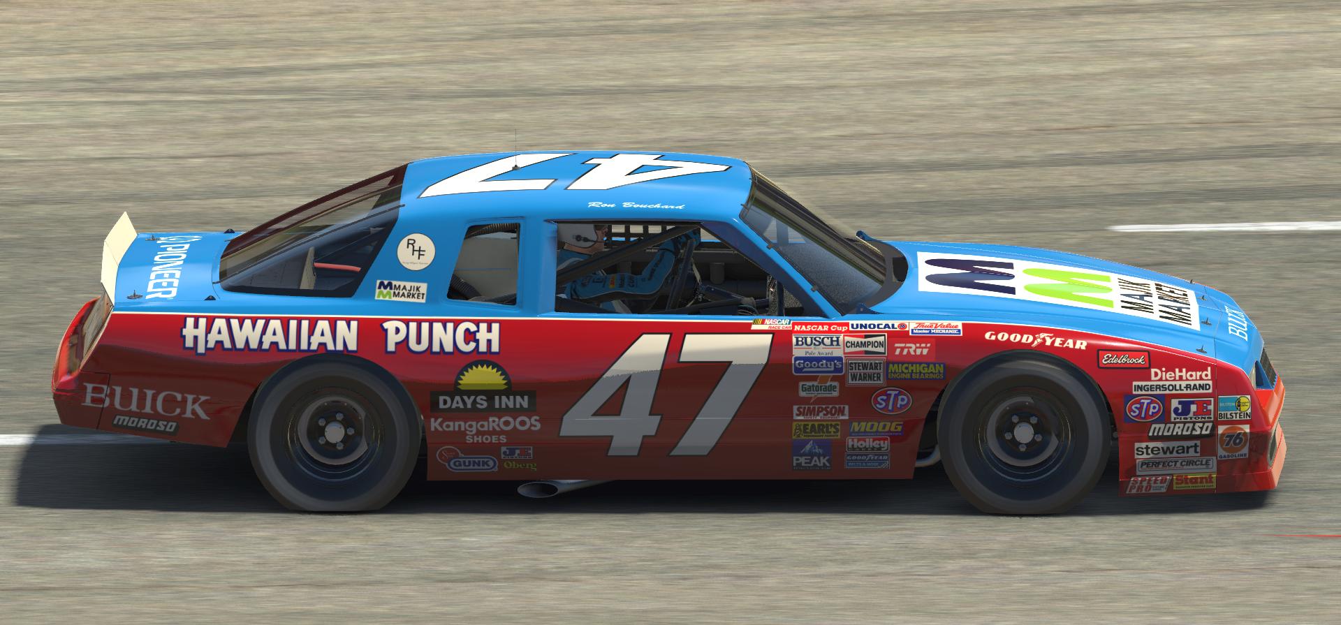 Ron Bouchard 1984 Majik Market/Hawaiian Punch Buick by Doug DeNise ...