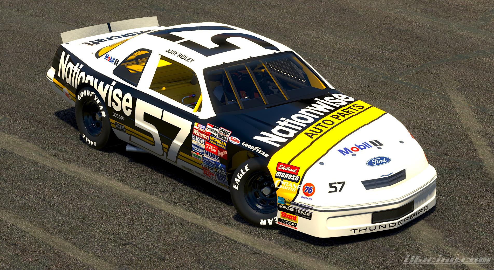 1986 Jody Ridley Nationwise Auto Parts Thunderbird (No #s) by Ryan A ...