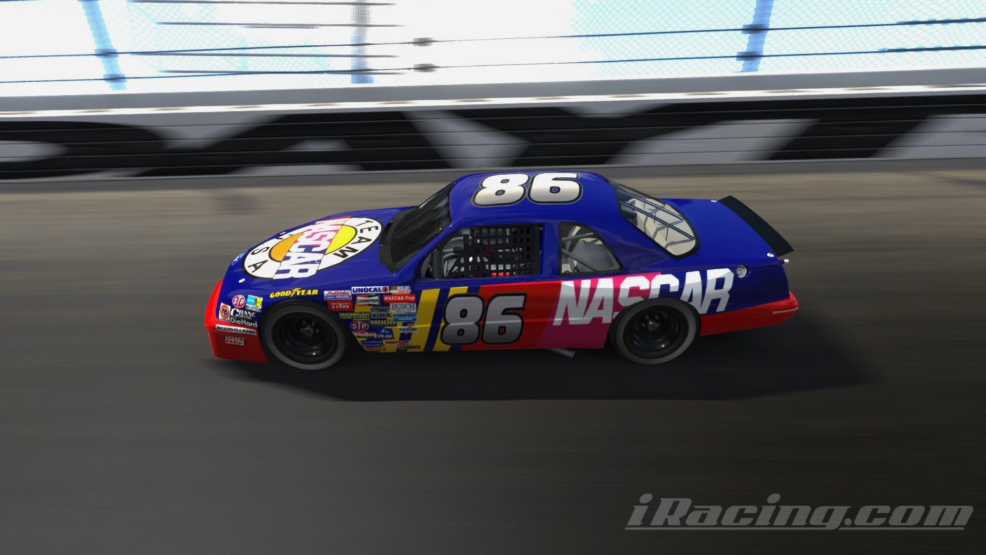 Papyrus Nascar Racing 1 - Player Car - Blue by Alejandro Fernandez Vega ...