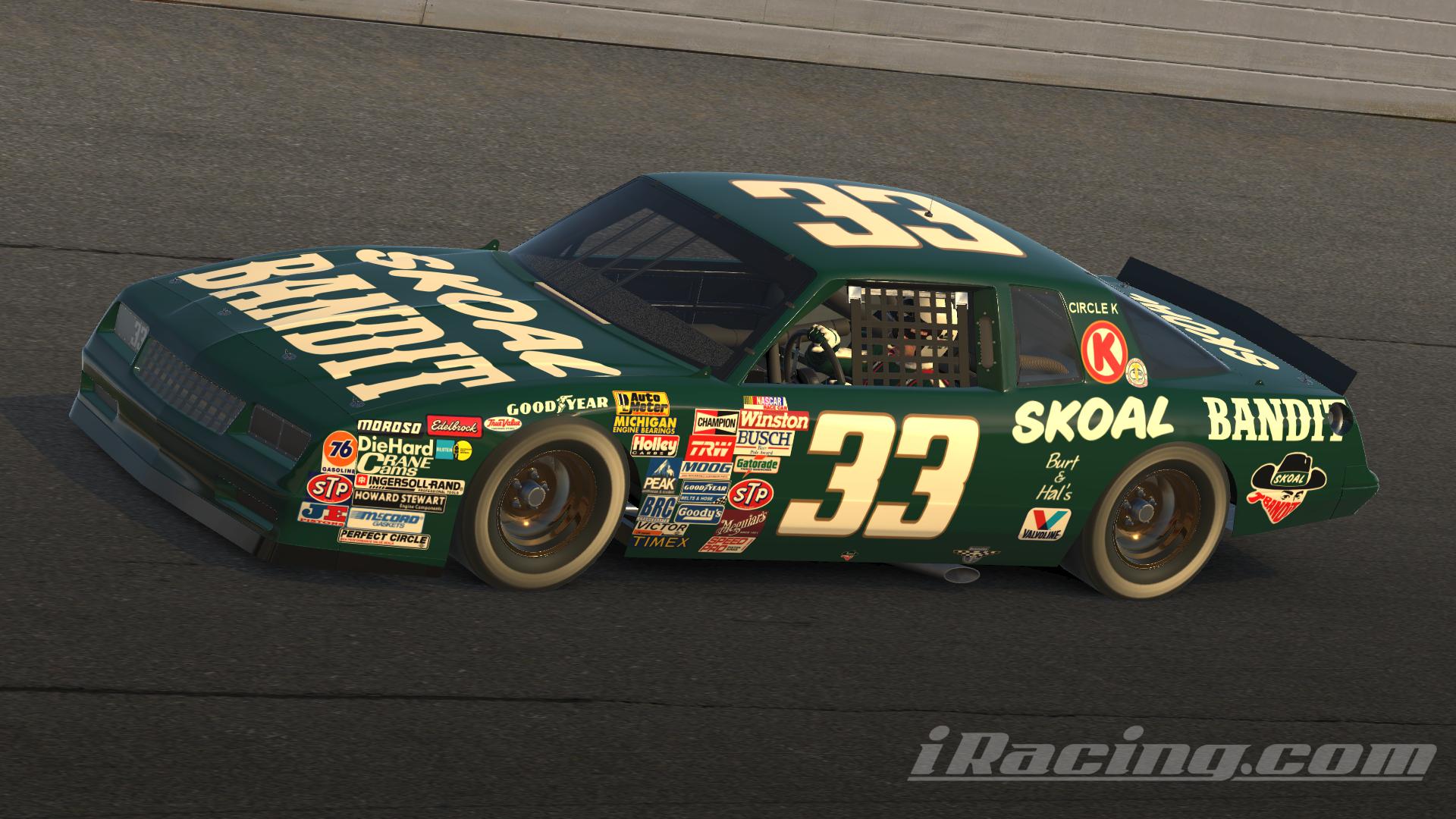 1986 Skoal Bandit Monte Carlo by Ken Huff - Trading Paints