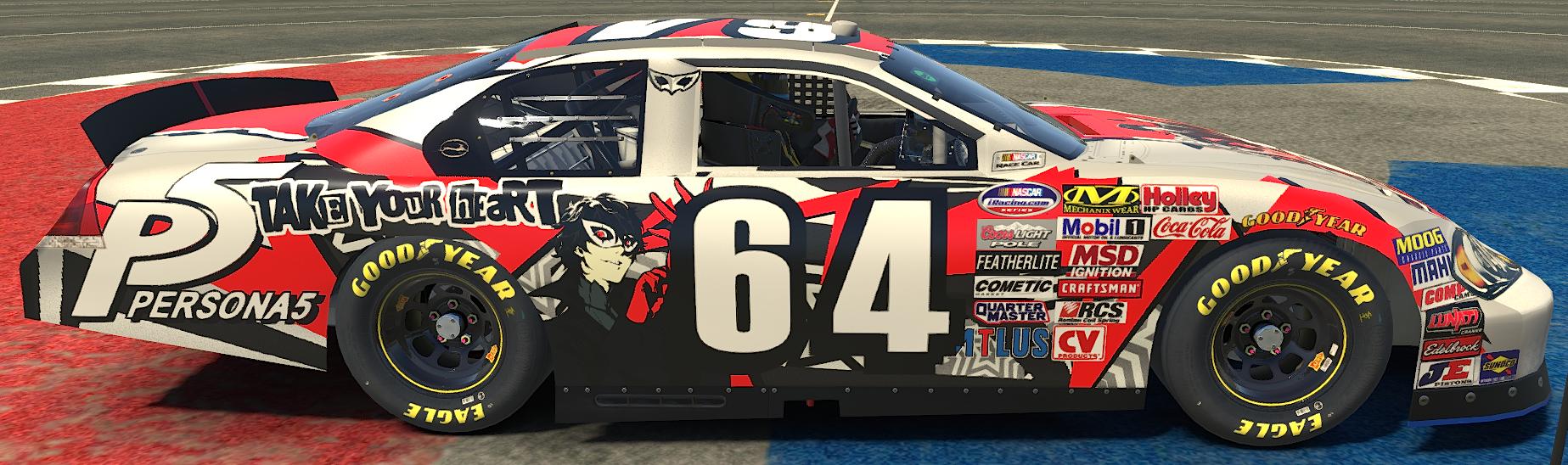 ARCA Menards Persona 5 Chevy Impala by Brandon Dollar - Trading Paints