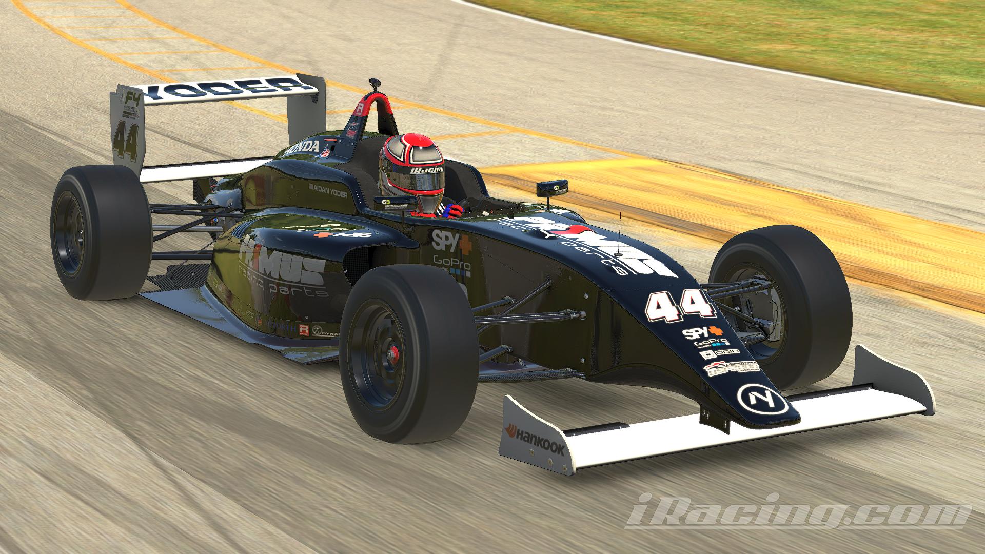 USF2000 Primus Racing Team - Yoder by Aidan Yoder - Trading Paints