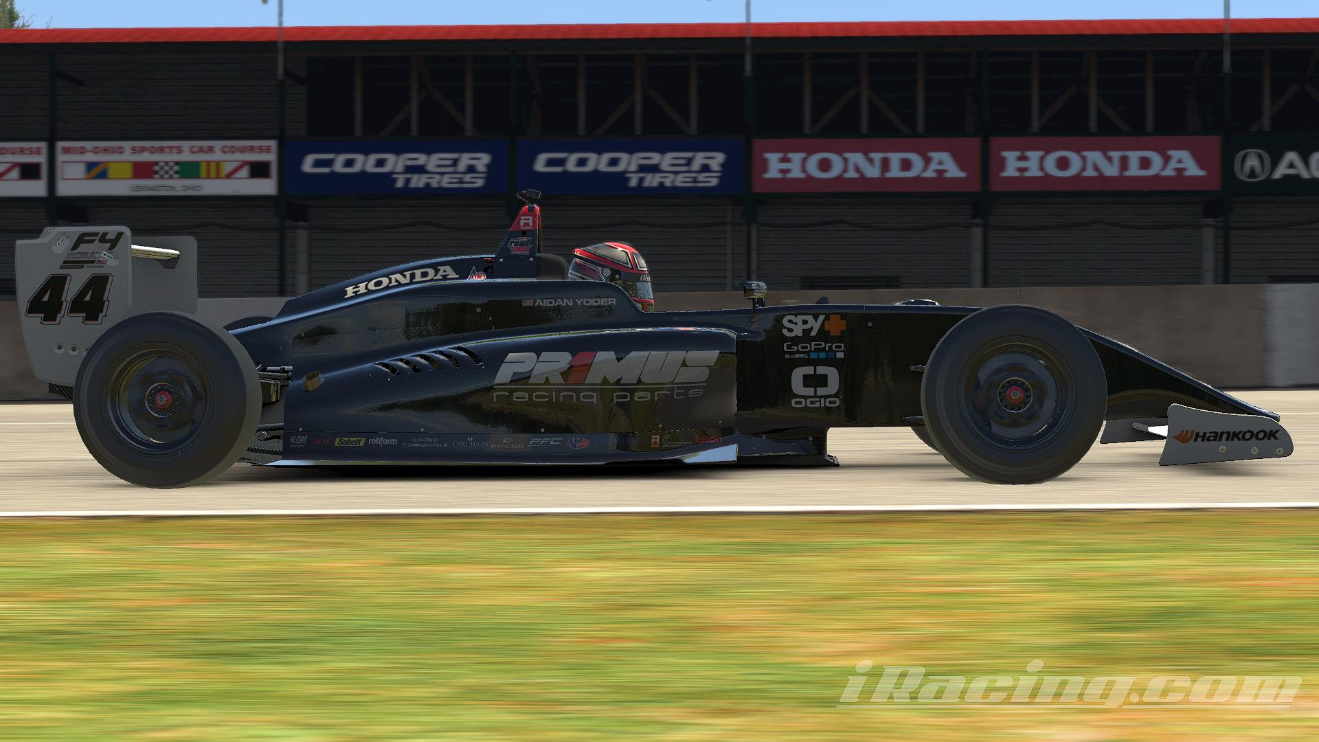 USF2000 Primus Racing Team - Yoder by Aidan Yoder - Trading Paints