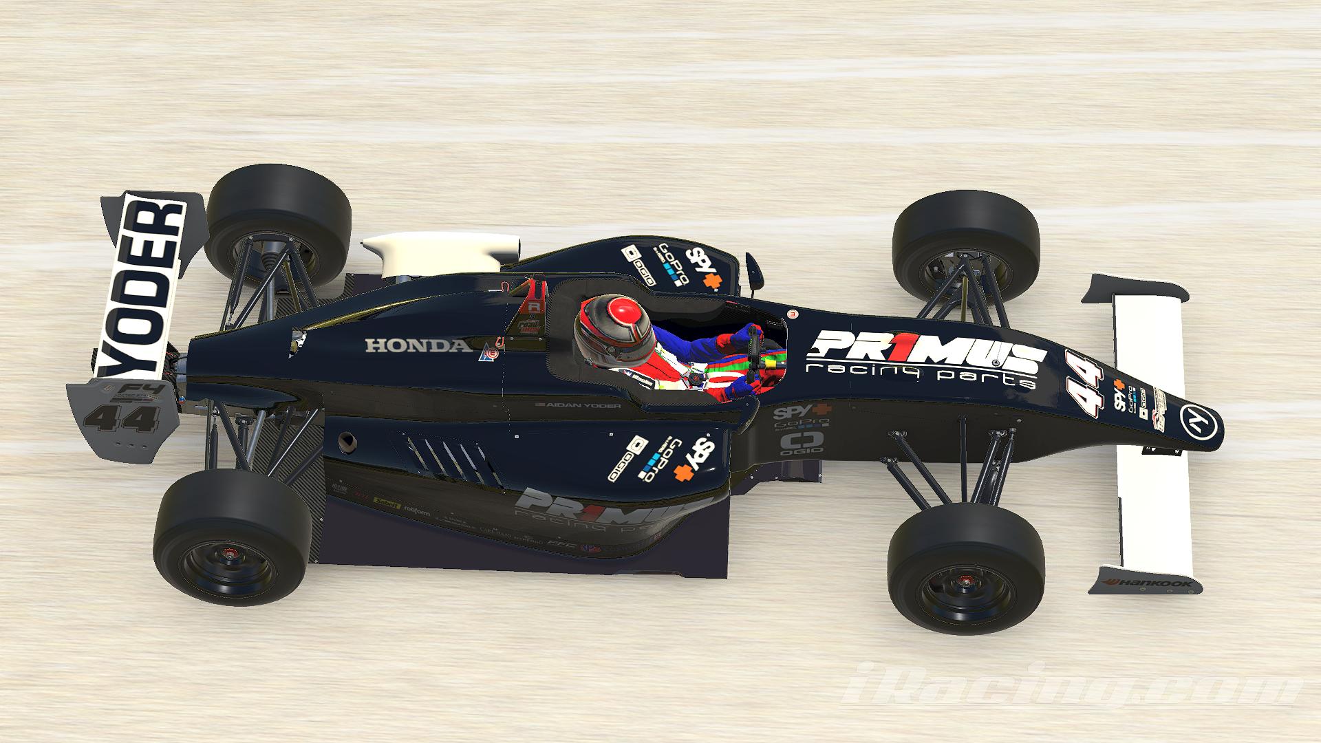 USF2000 Primus Racing Team - Yoder by Aidan Yoder - Trading Paints