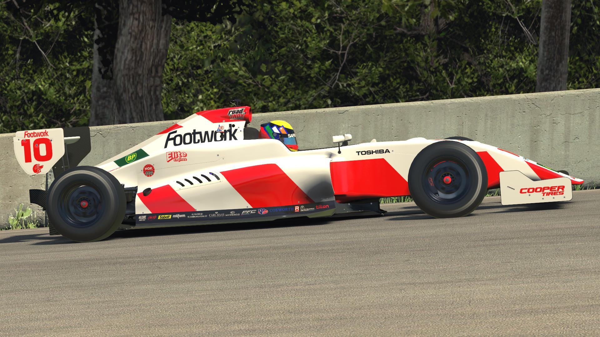 Arrows Footwork FA14 by Bill Krause - Trading Paints