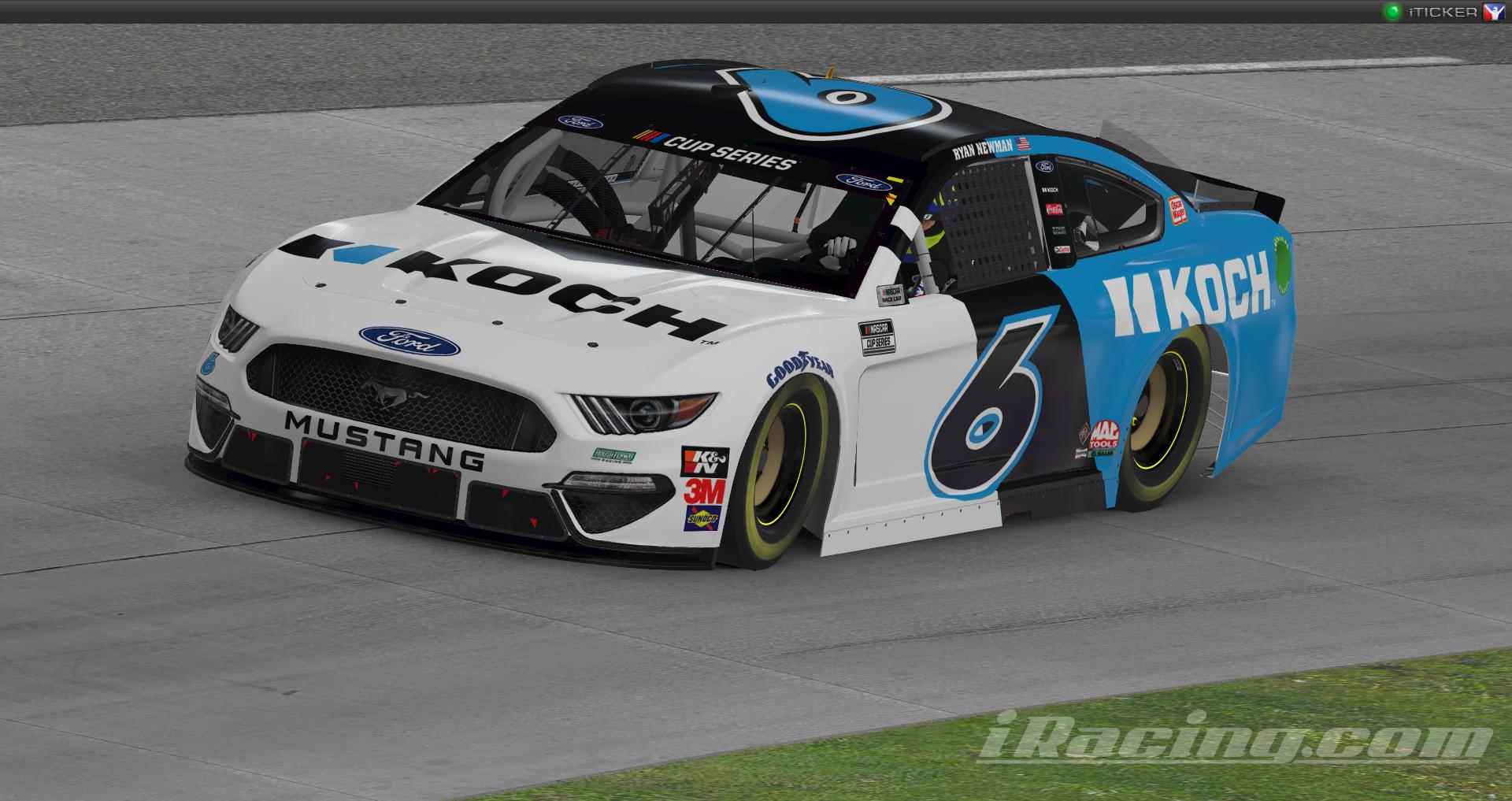 Ryan Newman #6 Koch V3 2020 NASCAR Cup Series by Ryan Broderick ...