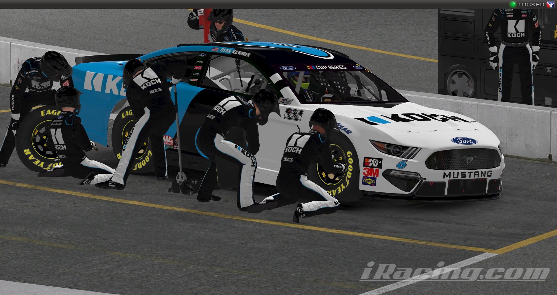 Ryan Newman #6 Koch 2020 NASCAR Cup Series by Ryan Broderick - Trading ...