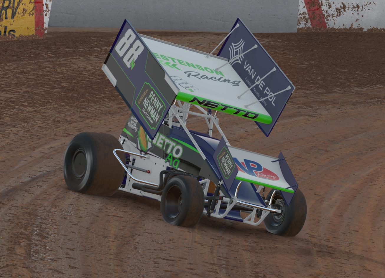 DJ Netto 2020 Dirt Sprint Car by Kaden Law - Trading Paints