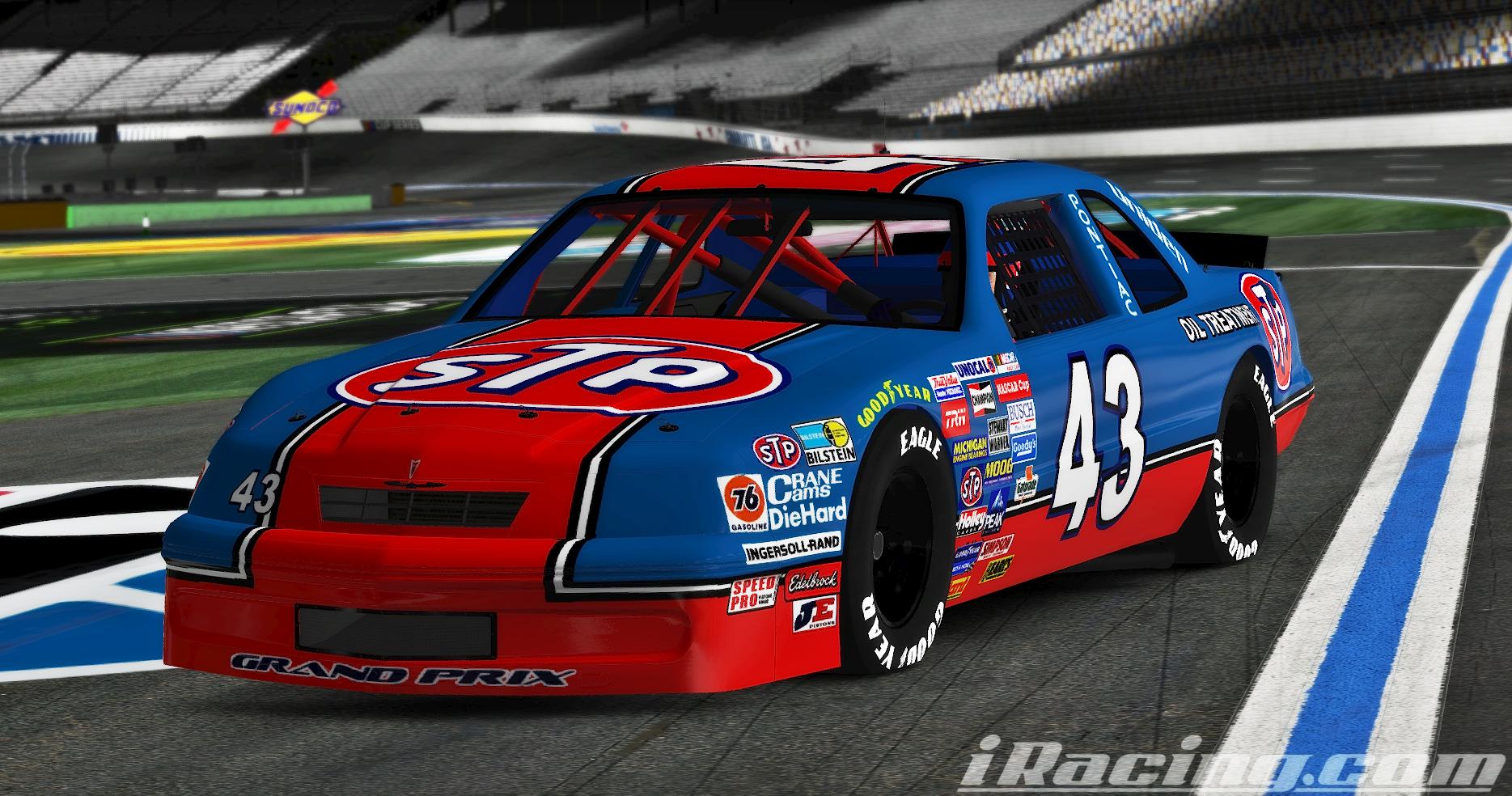 STP Pontiac Richard Petty No Number/Iracing Number by Trent Williams ...