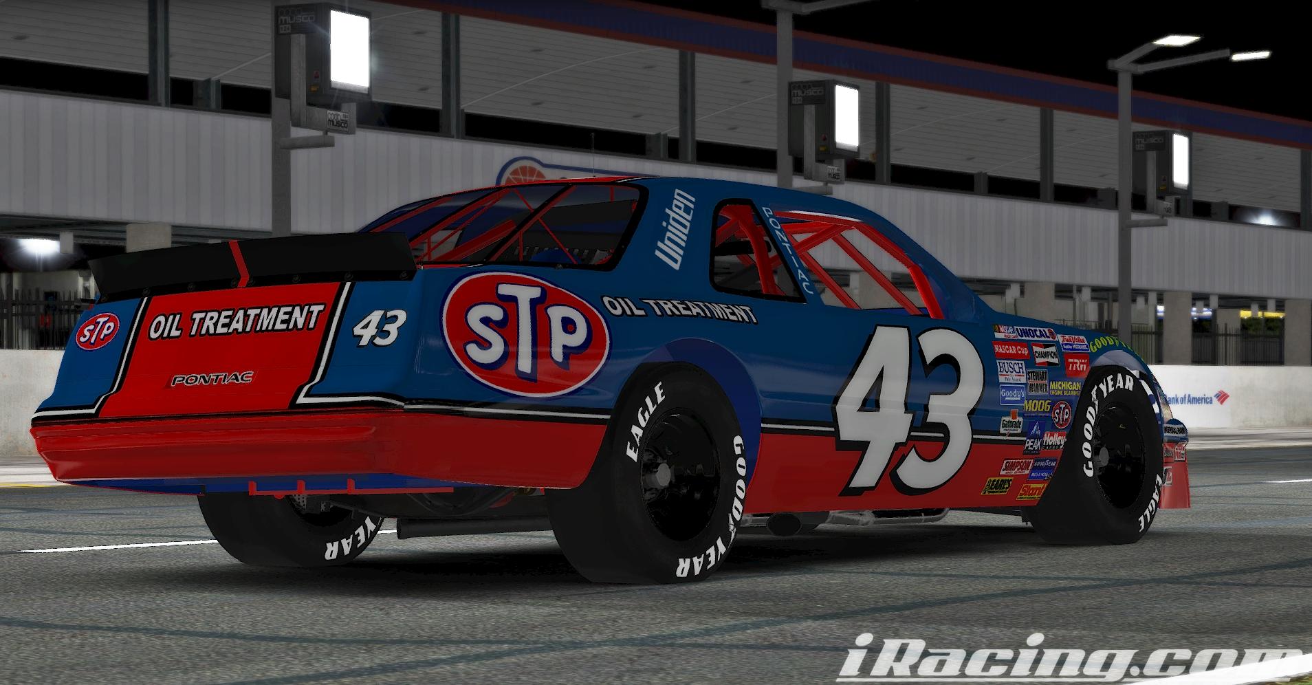 #STP Richard Petty Pontiac Grand Prix by Trent Williams - Trading Paints