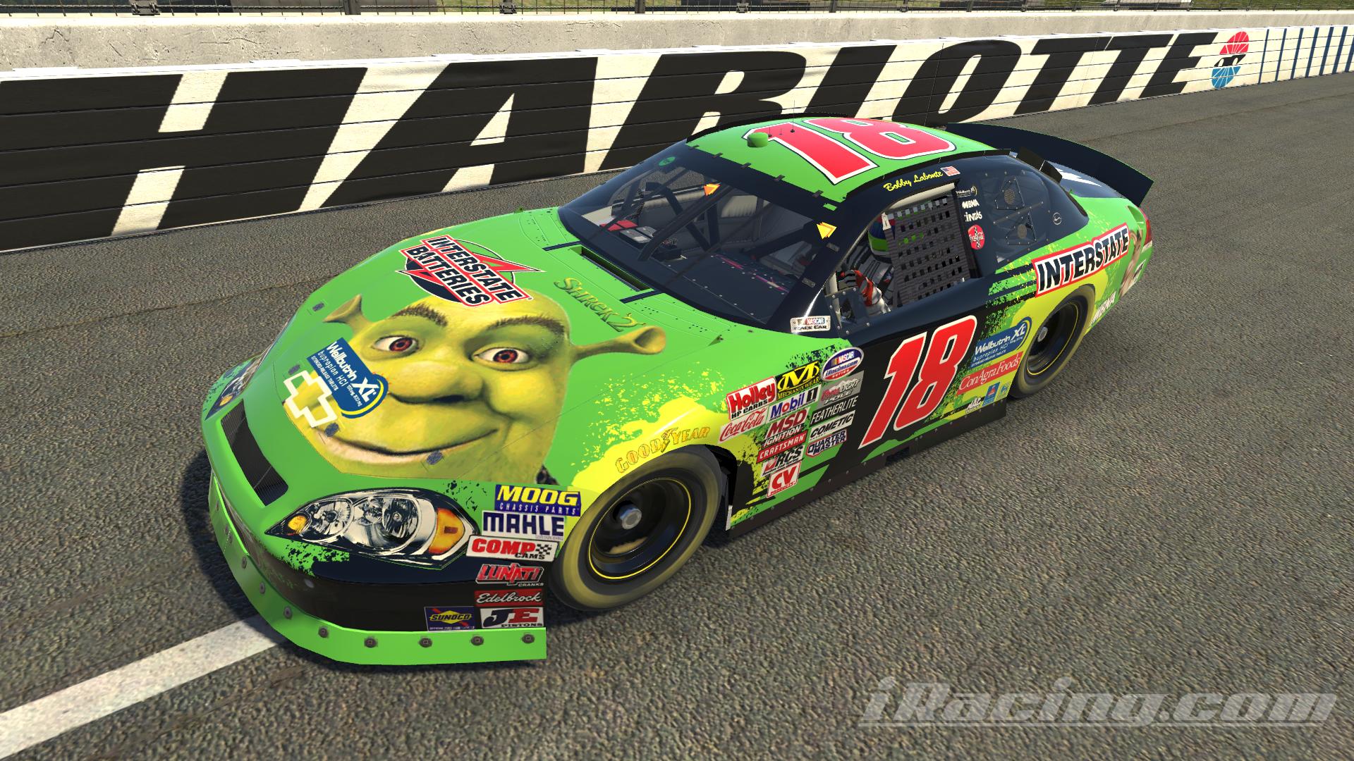 2004 Bobby Labonte Shrek 2 Chevy (No custom #) by Steven Waller ...